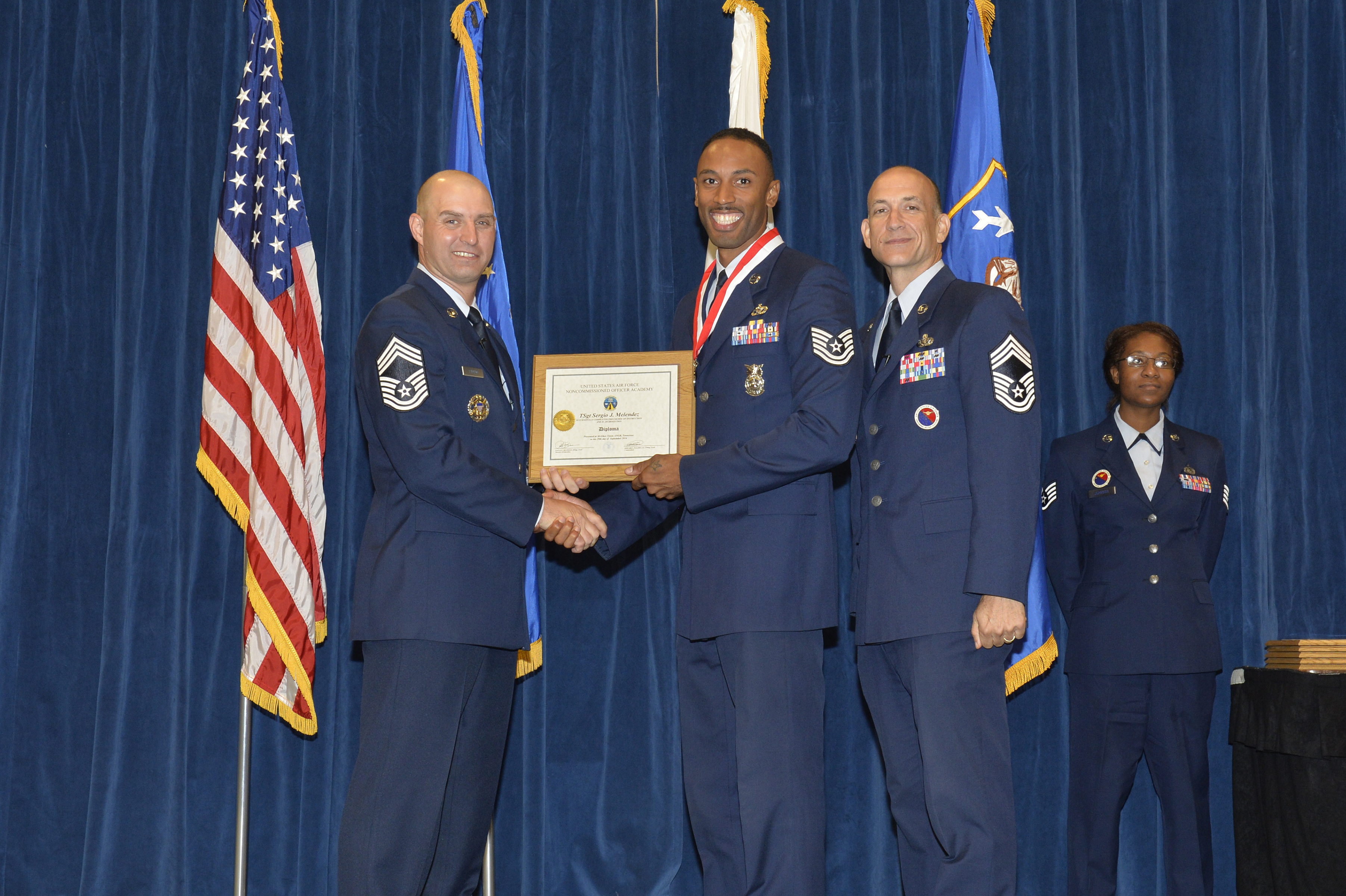 NCOA distinguished graduate