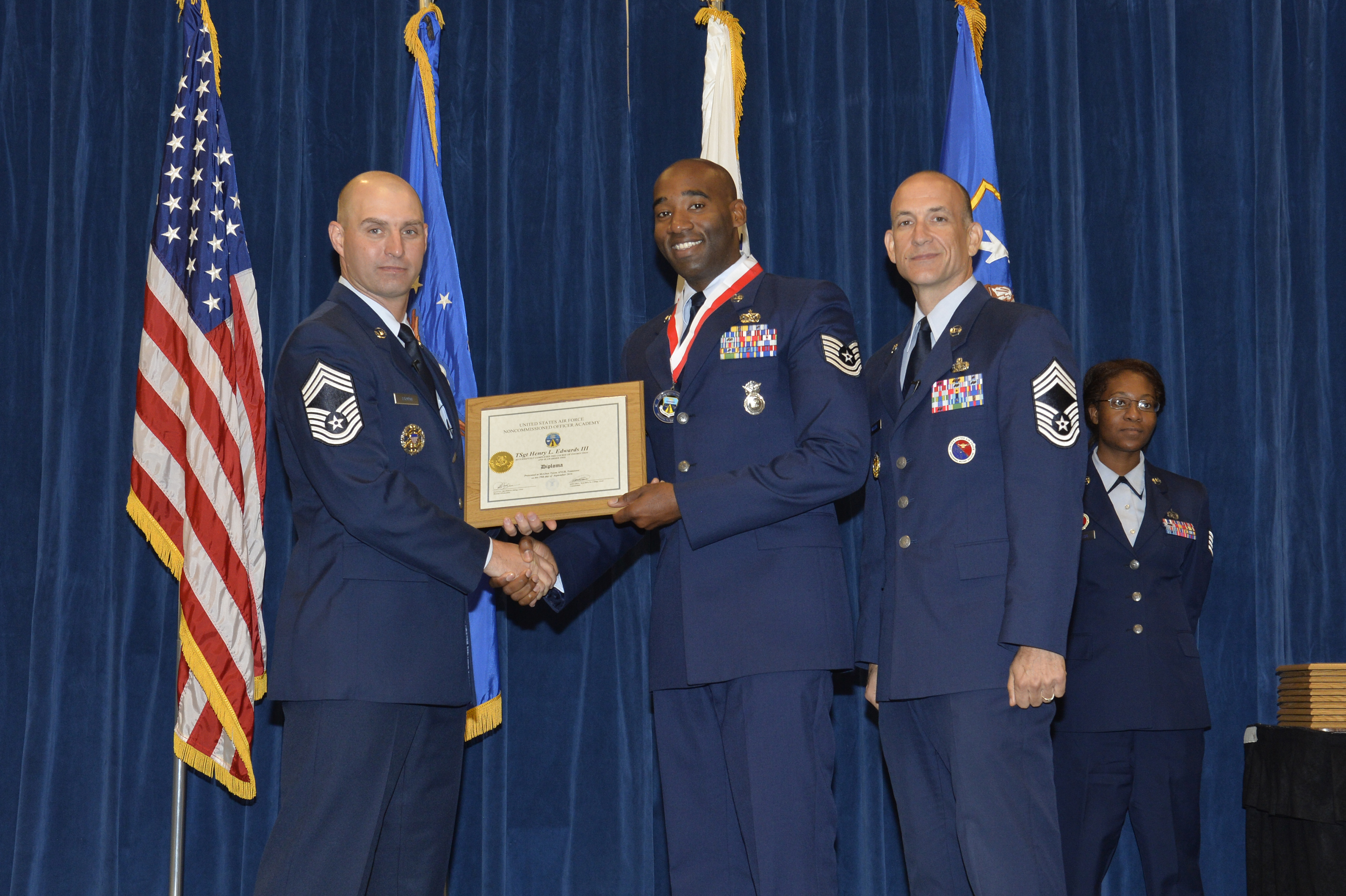 NCOA distinguished graduate