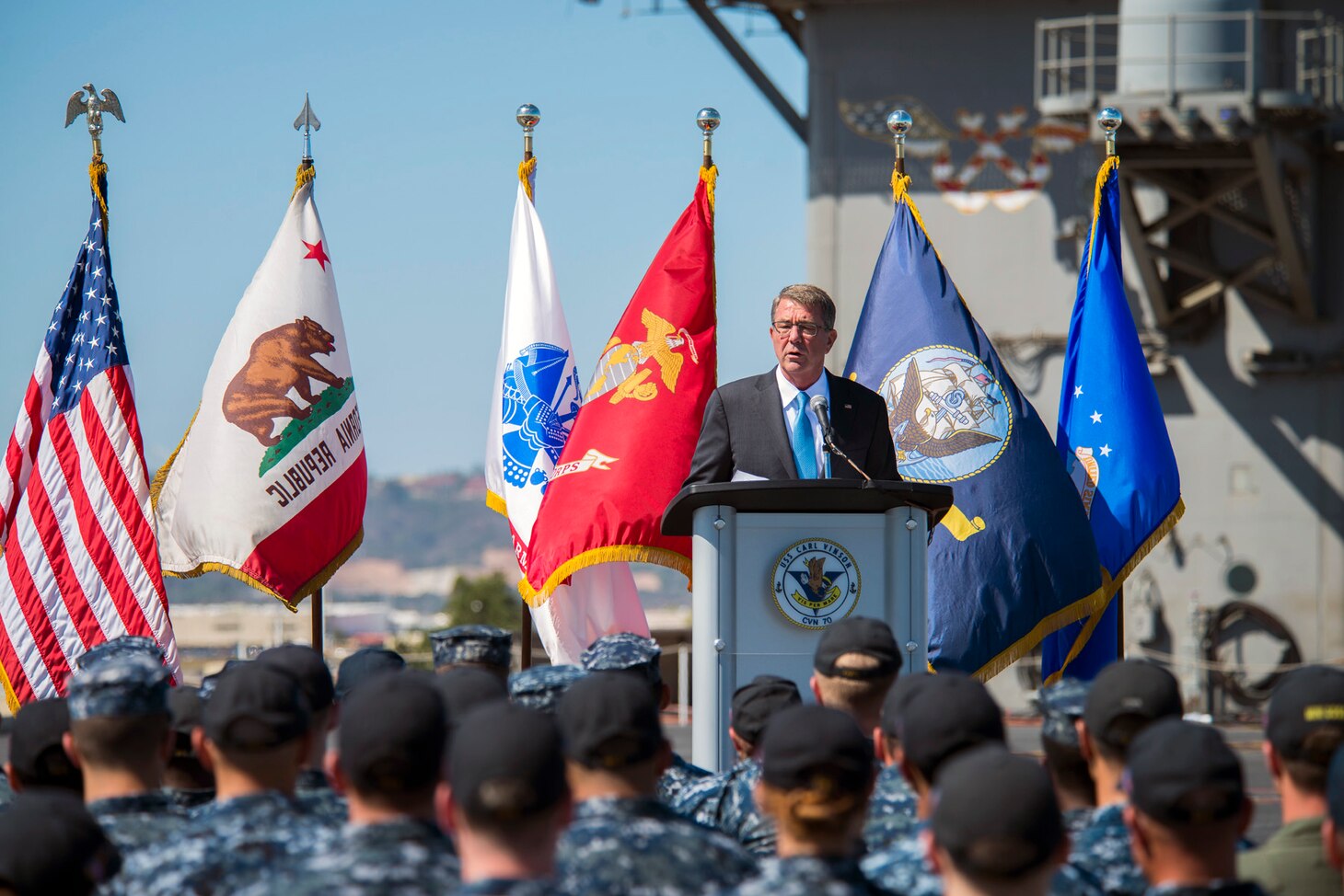 On USS Carl Vinson, Carter Highlights Asia-Pacific Rebalance > U.S ...