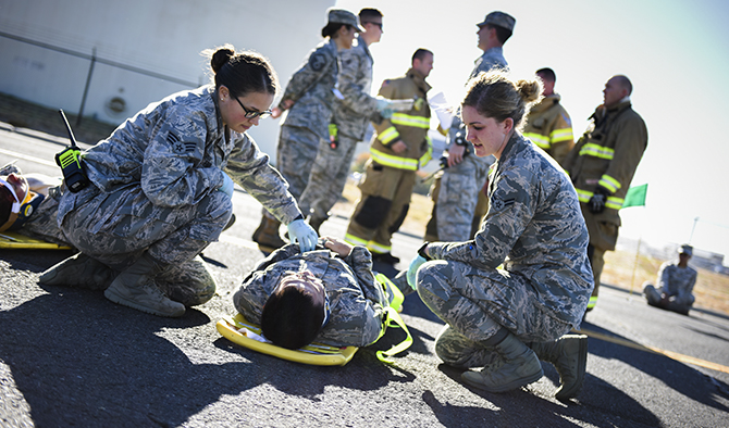Team Fairchild tests base capabilities during emergency management ...