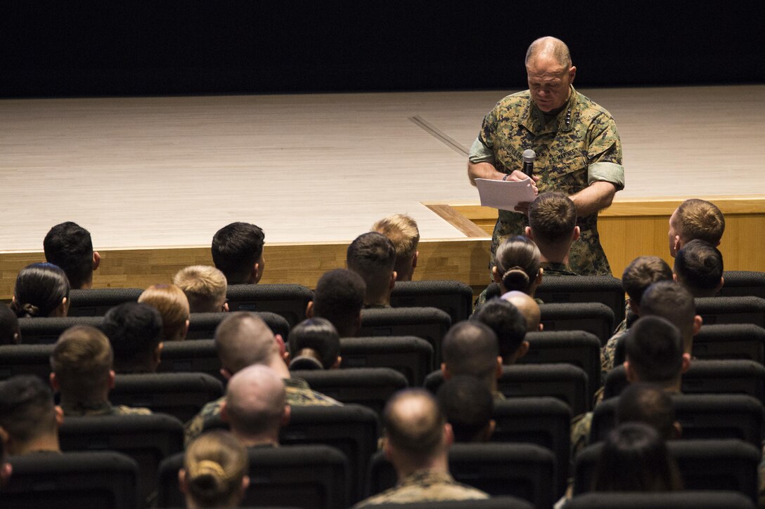 Troop talk