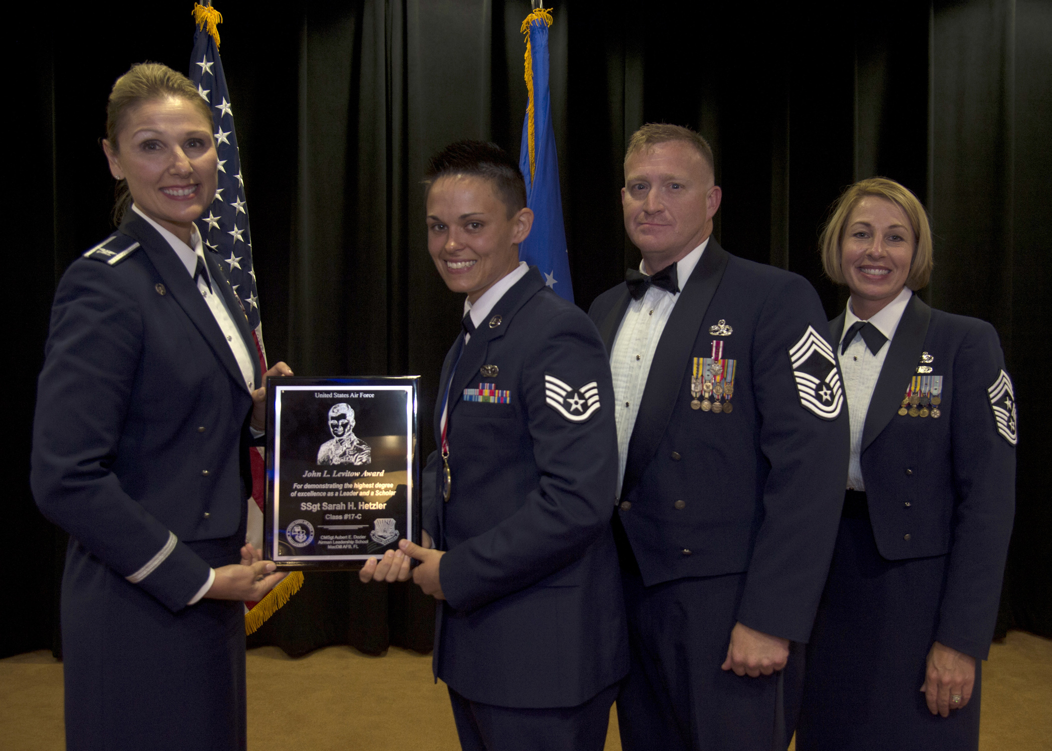 Airman Leadership School graduation
