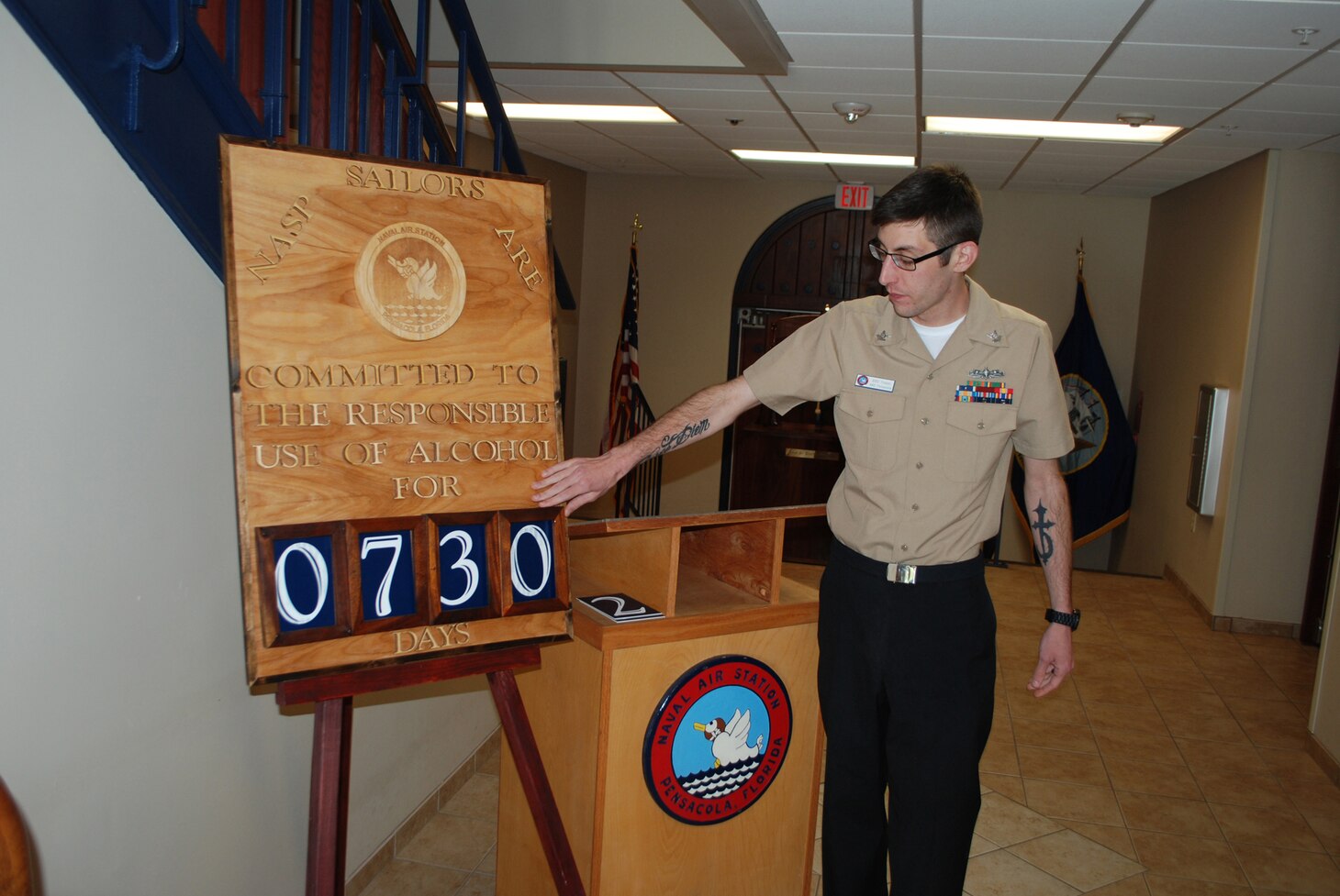 NAS Pensacola Observes Alcohol Awareness Month With 2 Years Free of ...