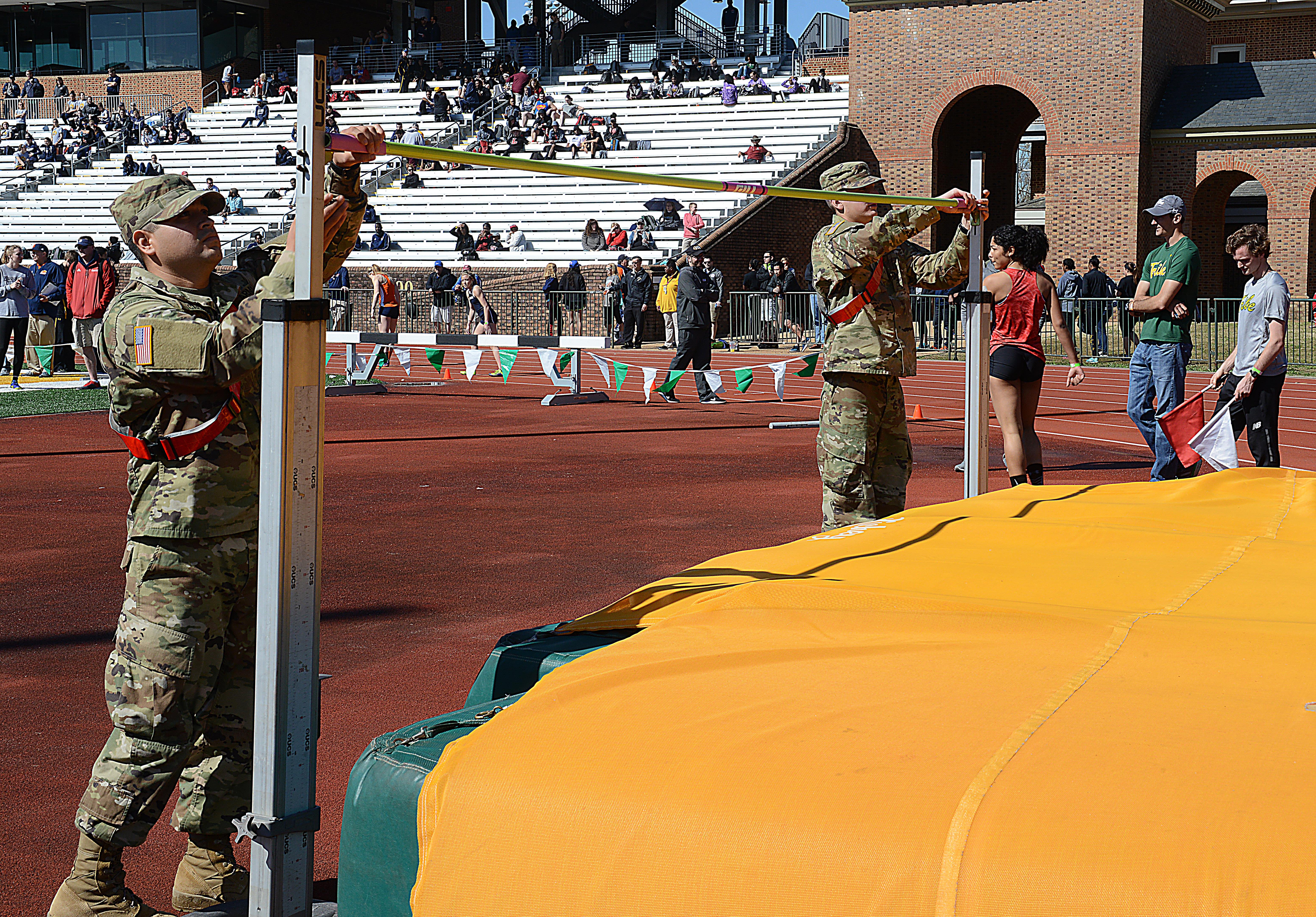 Soldiers partner with College of William & Mary for track and field meet