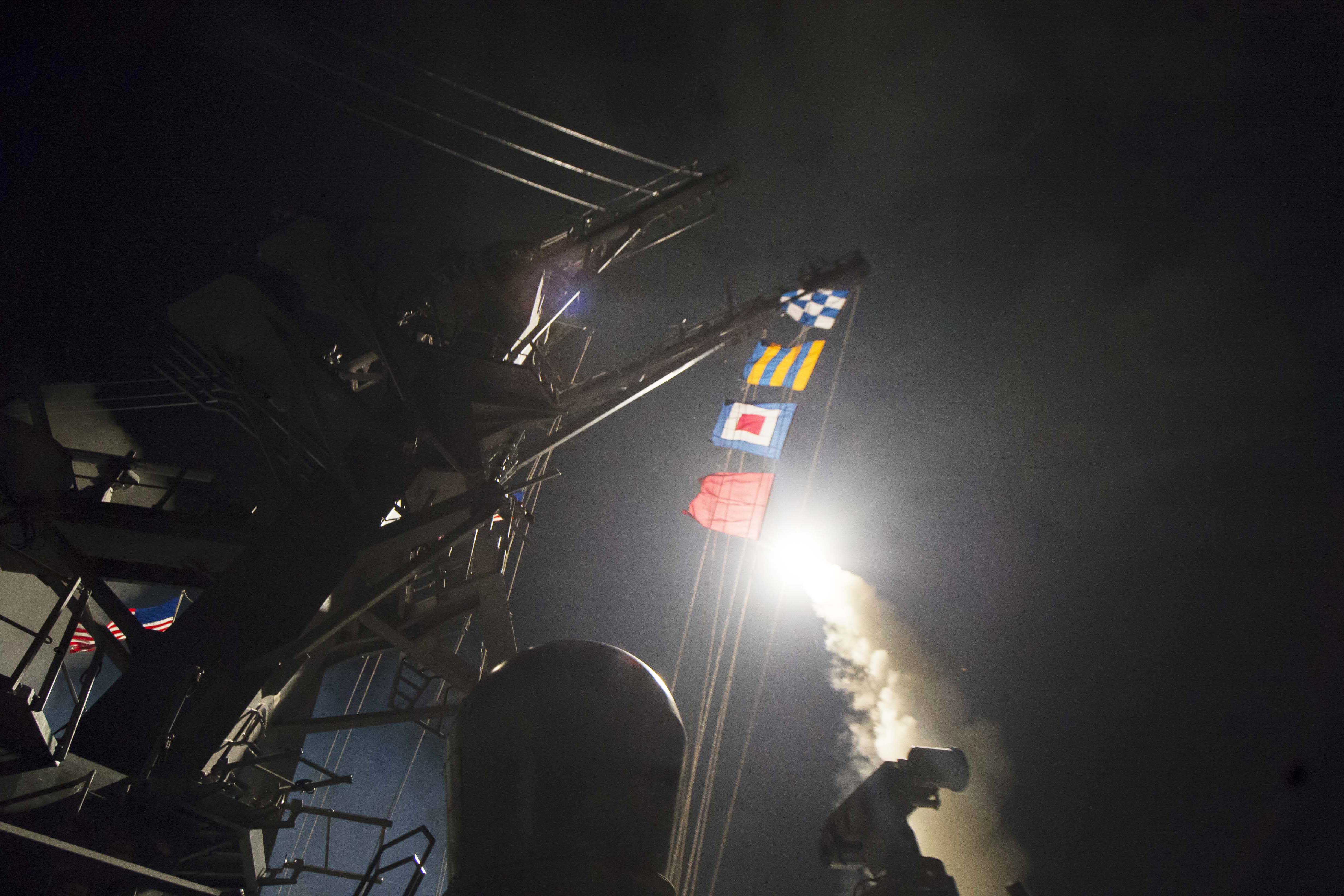 Trump Orders Missile Attack in Retaliation for Syrian Chemical Strikes ...