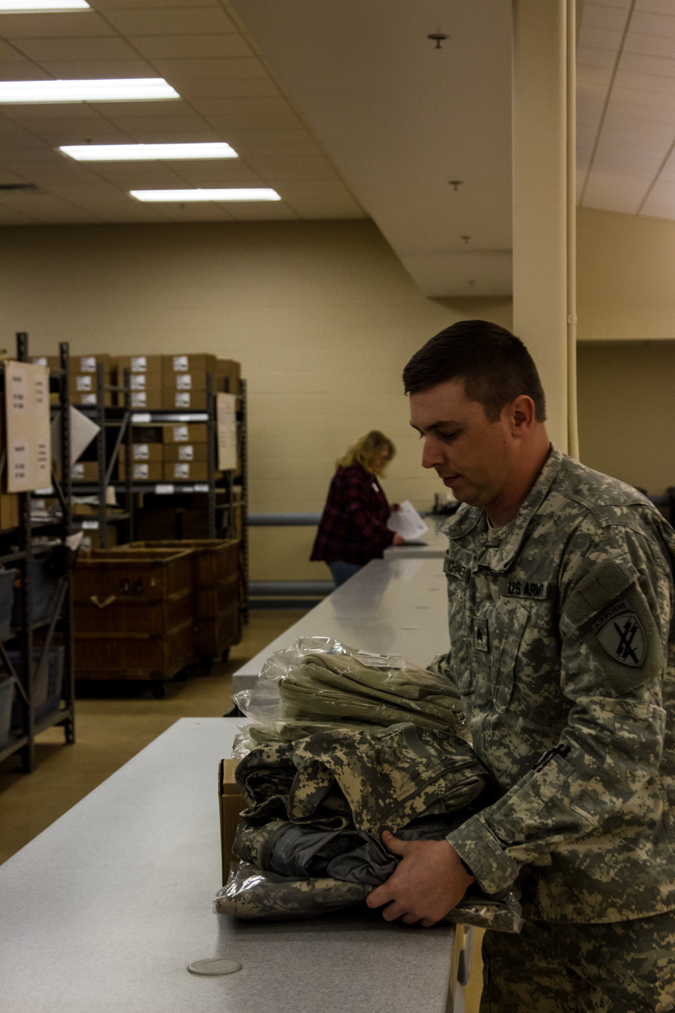Reserve soldiers participate in Operation Cold Steel