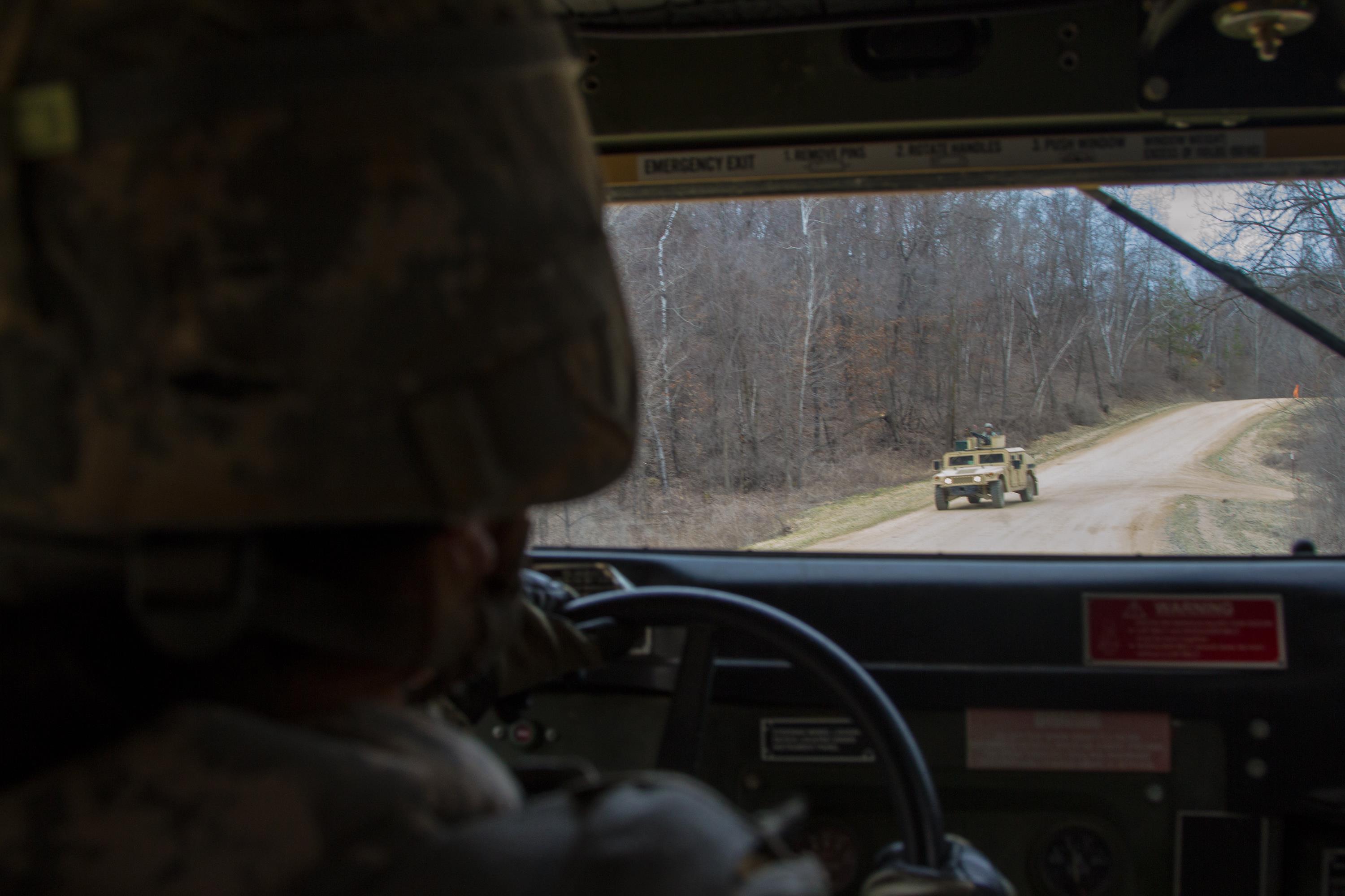 Reserve soldiers participate in Operation Cold Steel