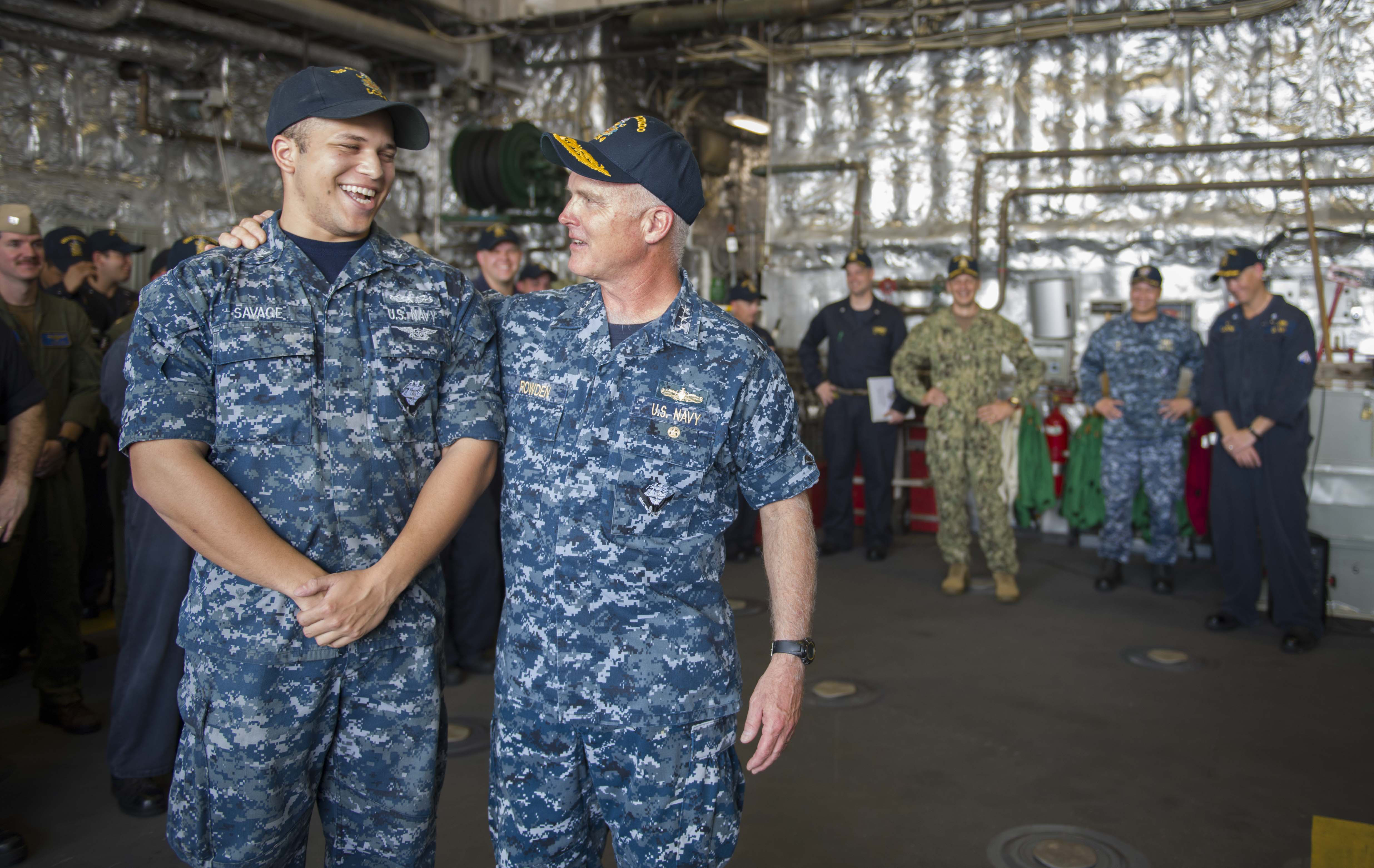 CNSF Visits With Sailors Aboard USS Coronado While In Singapore ...