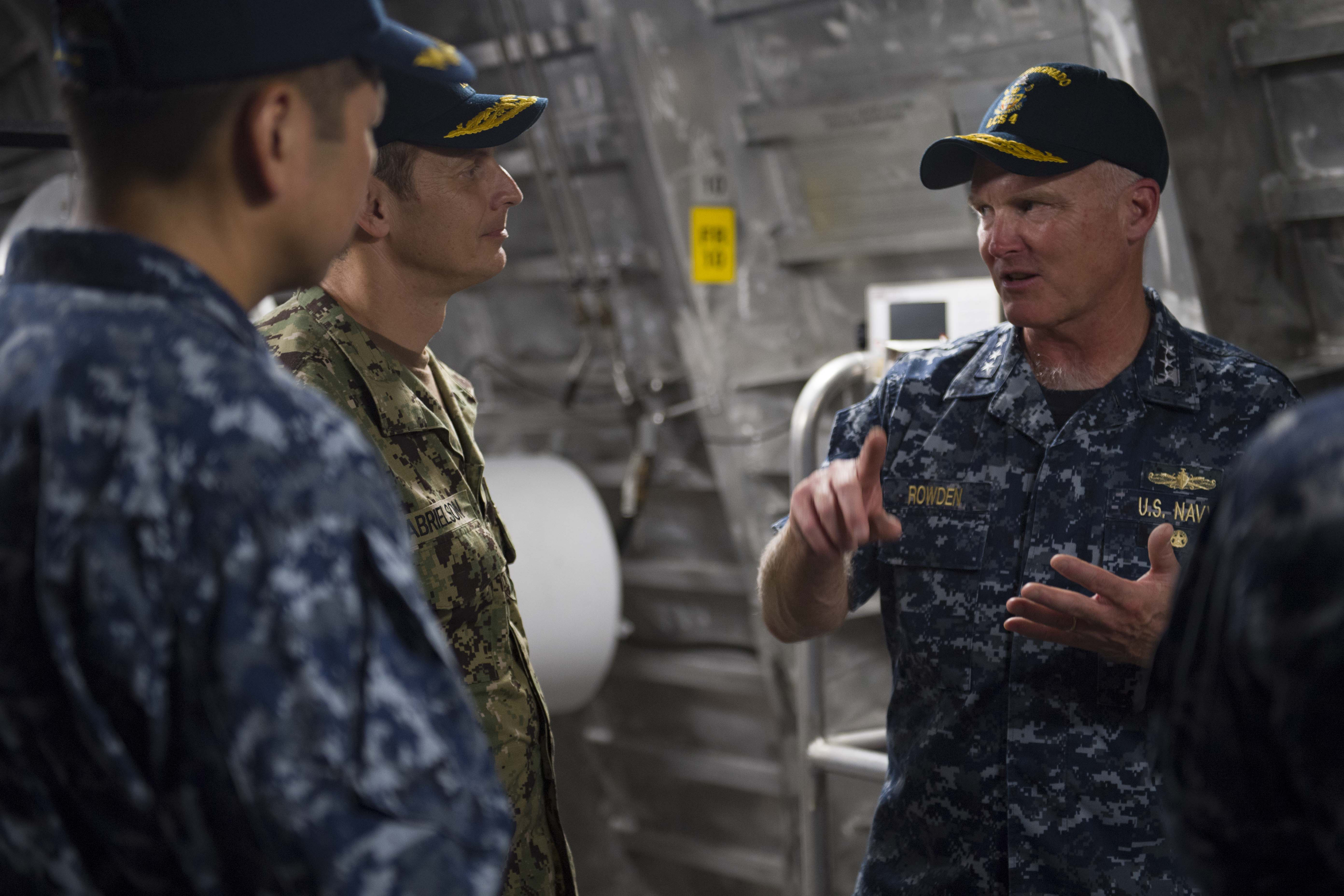 CNSF Visits With Sailors Aboard USS Coronado While In Singapore ...