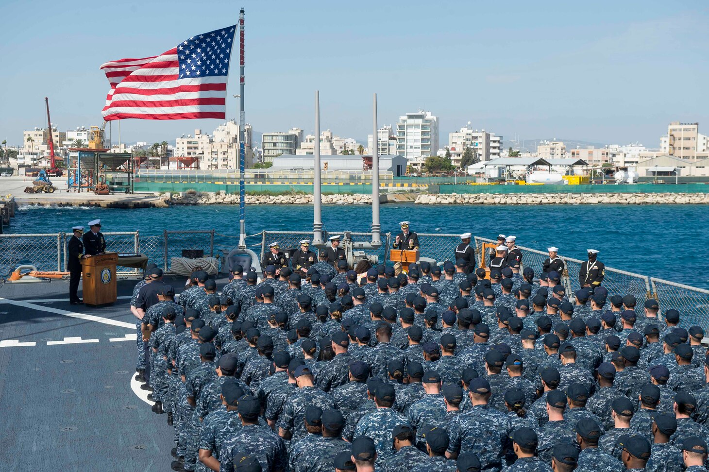 USS Ross Holds Change of Command Ceremony > United States Navy > News ...