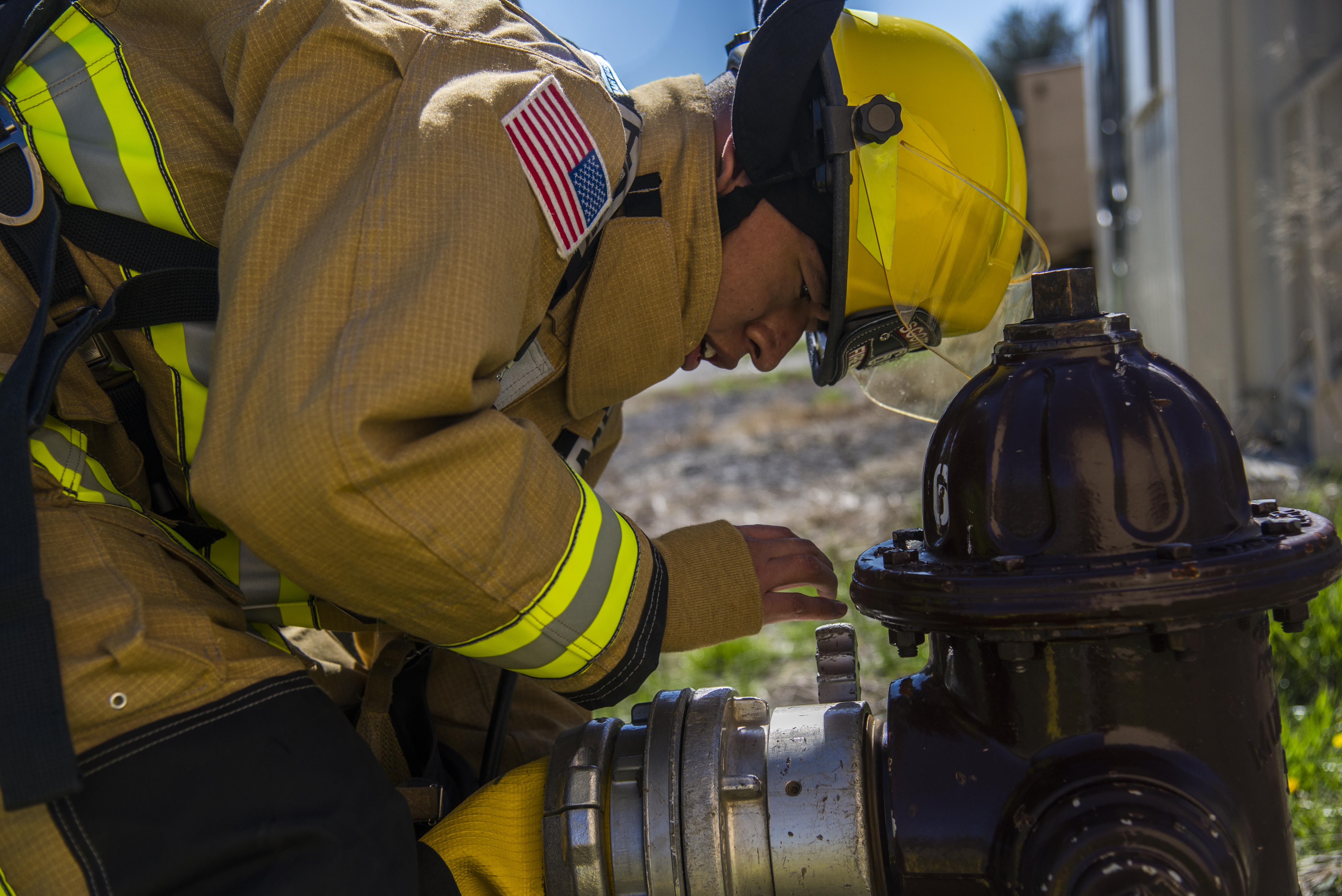 375th CES performs drills in new, state-of-the-art structural gear ...