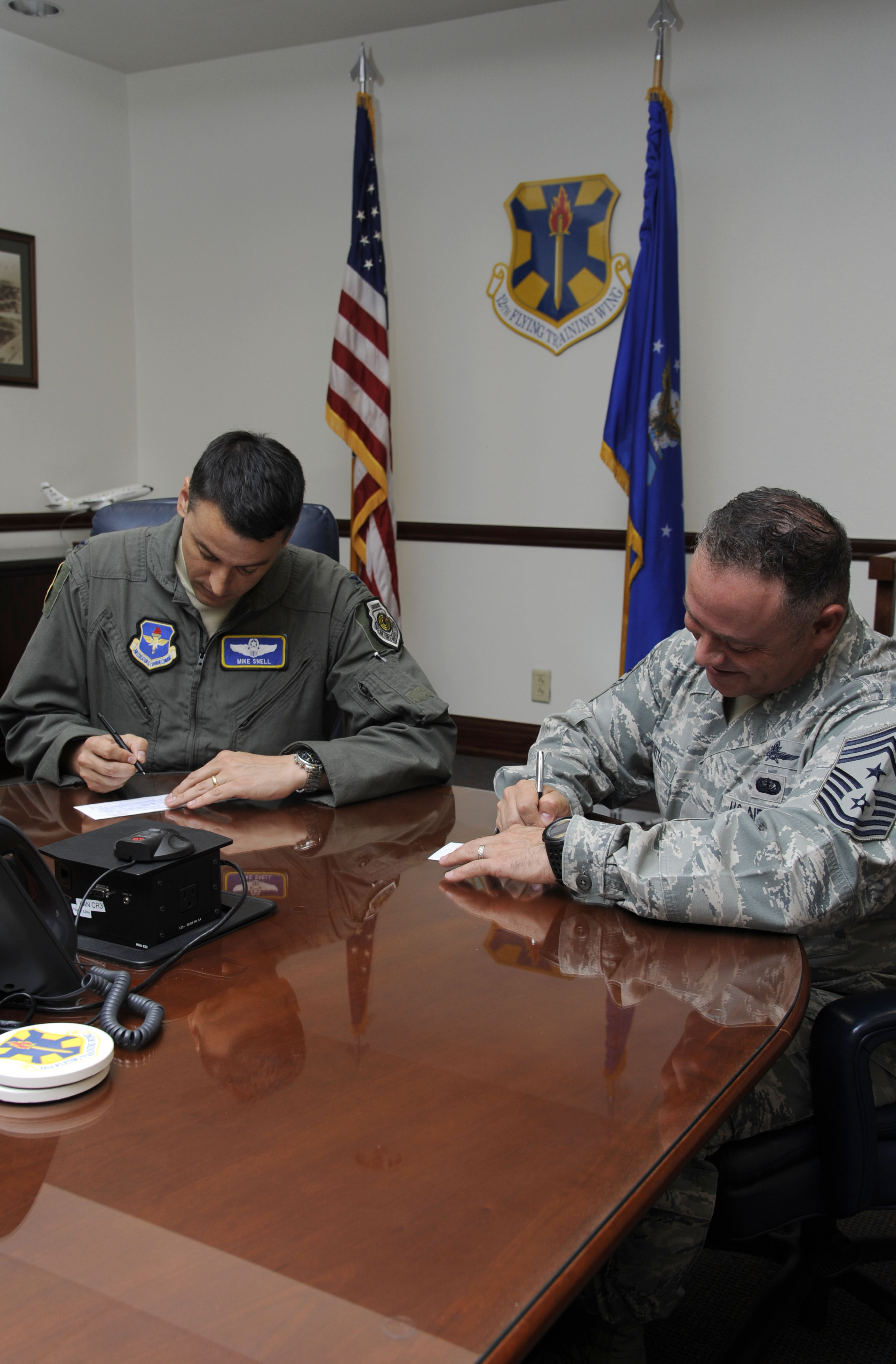 12FTW Leadership contribute to AFAF