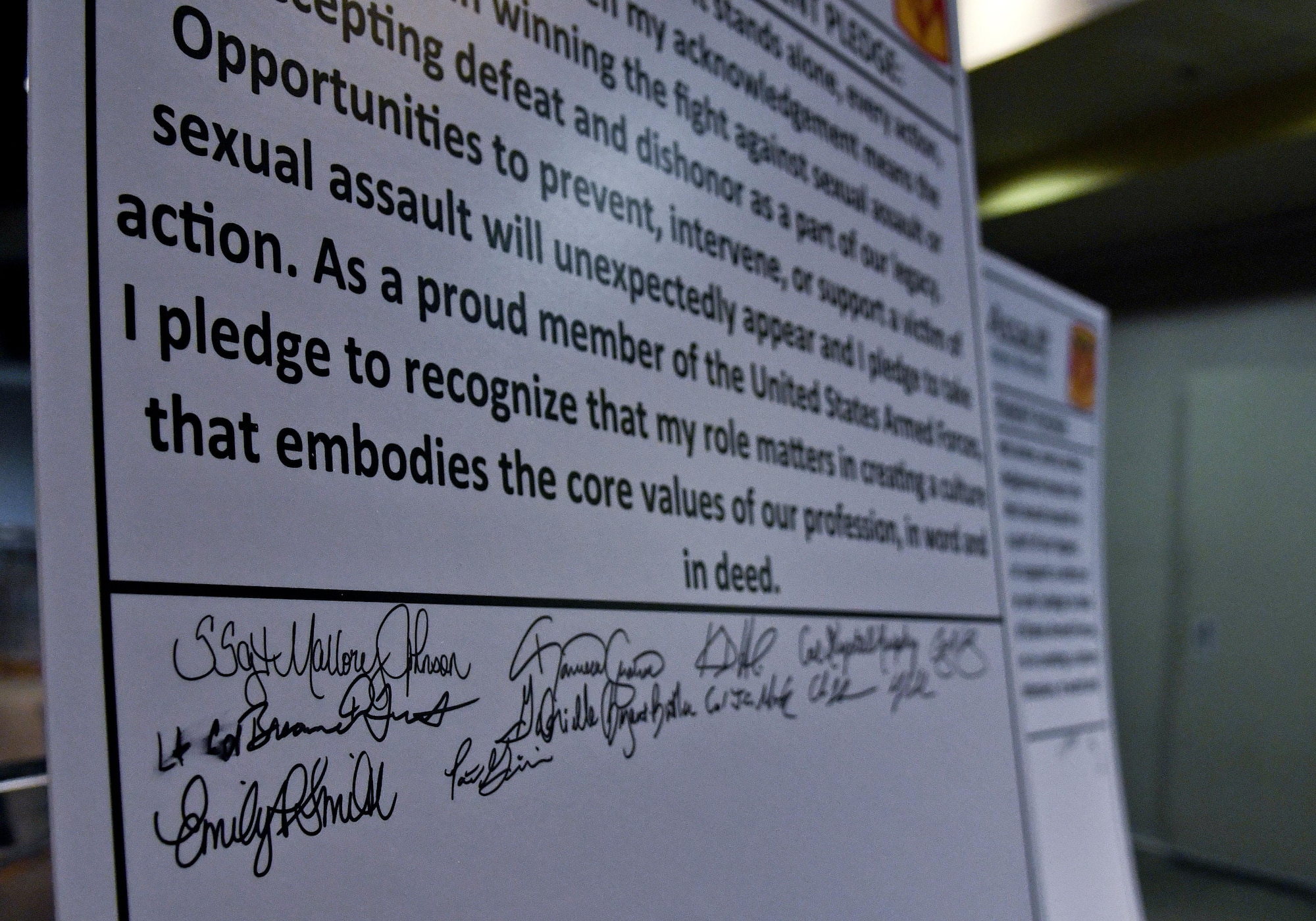 Awareness and Prevention #NotJustApril > Osan Air Base > Stories