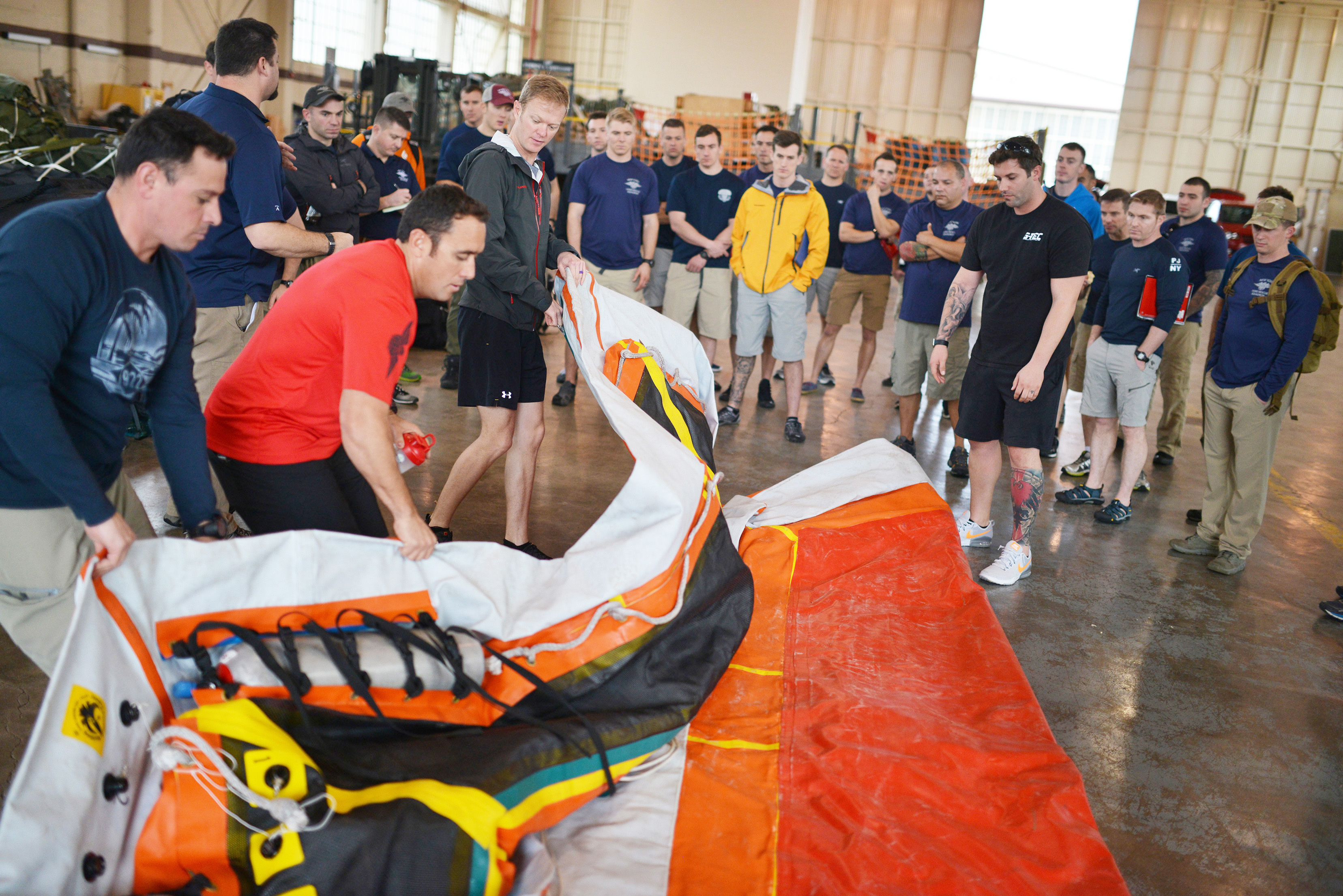 New York Air Guard Pararescuemen test Orion spacecraft rescue support ...