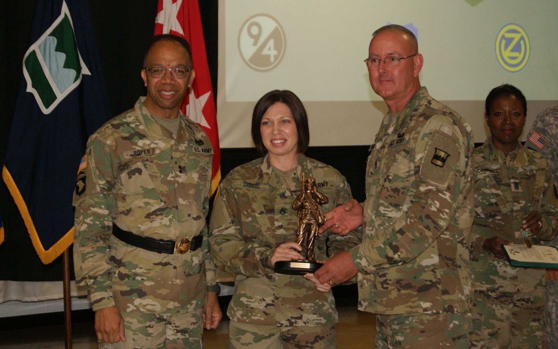 SSG DiOssi Named 80th TC, 99th RSC Best Warrior