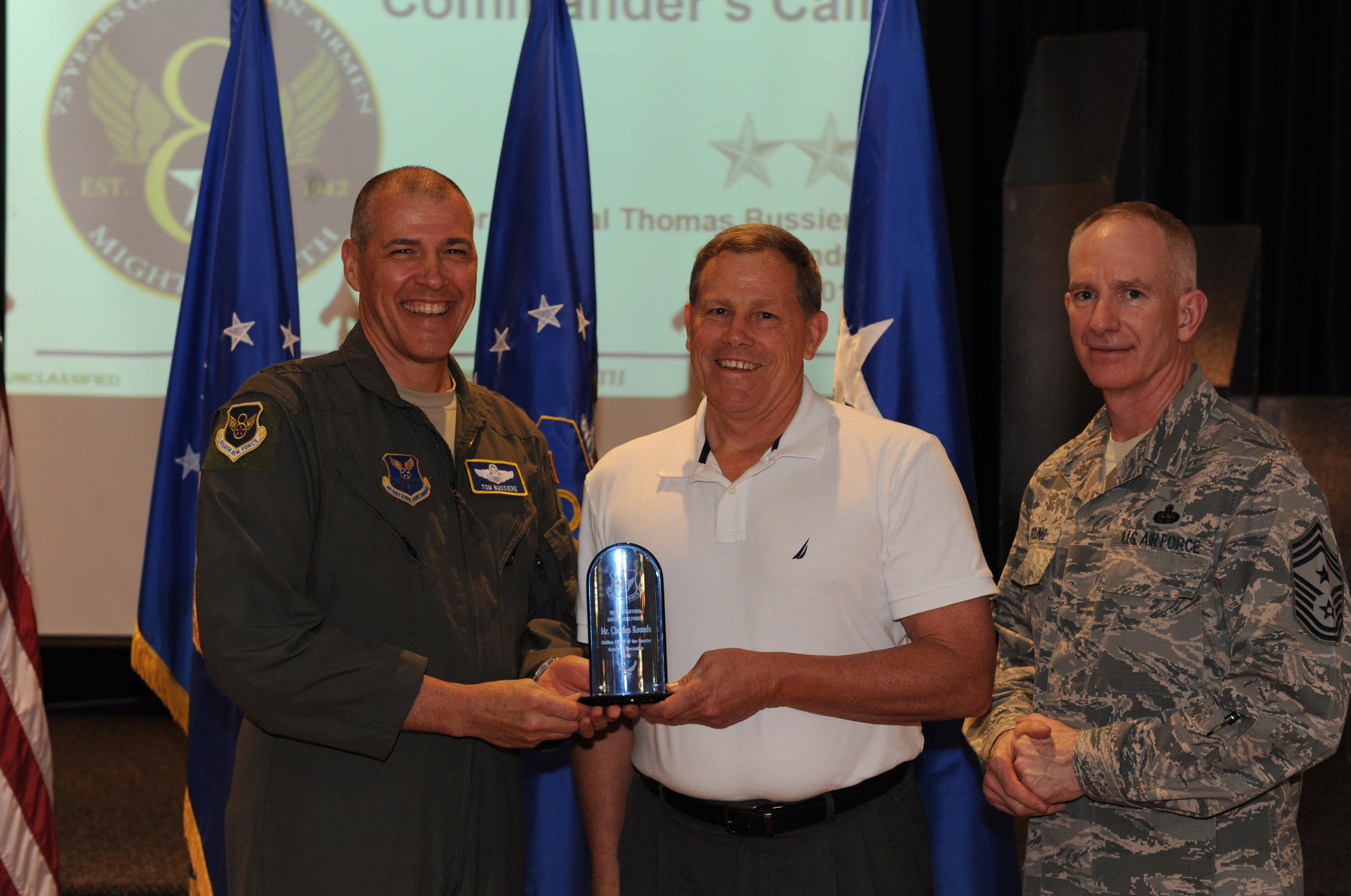 8 AF commander addresses HQ Airmen > 8th Air Force/J-GSOC > Article Display