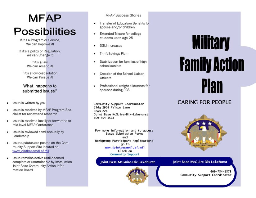 MFAP Conference Information > Joint Base McGuire-Dix-Lakehurst ...