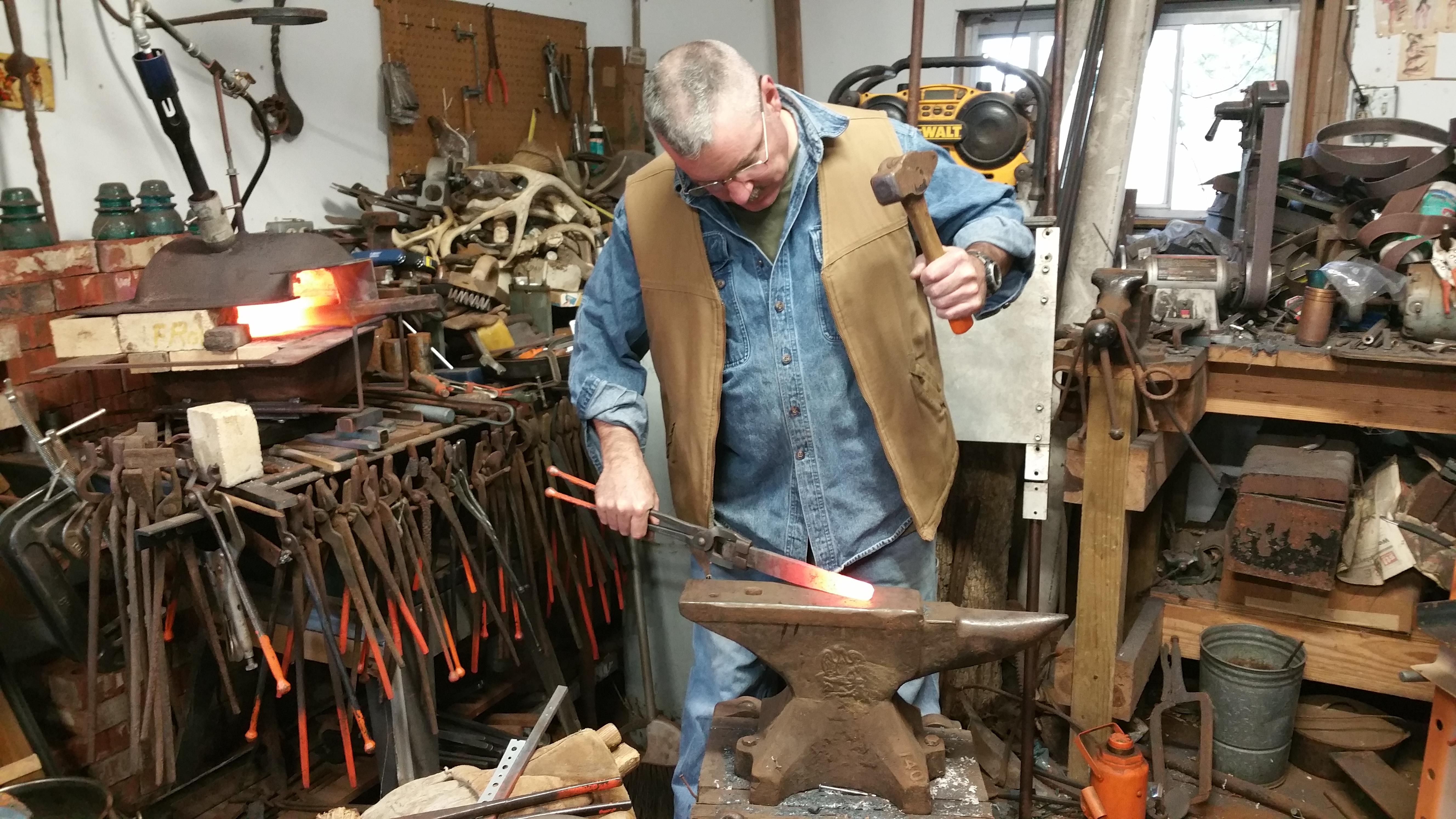 Forging bonds with antique metalworking > National Guard > Guard News ...