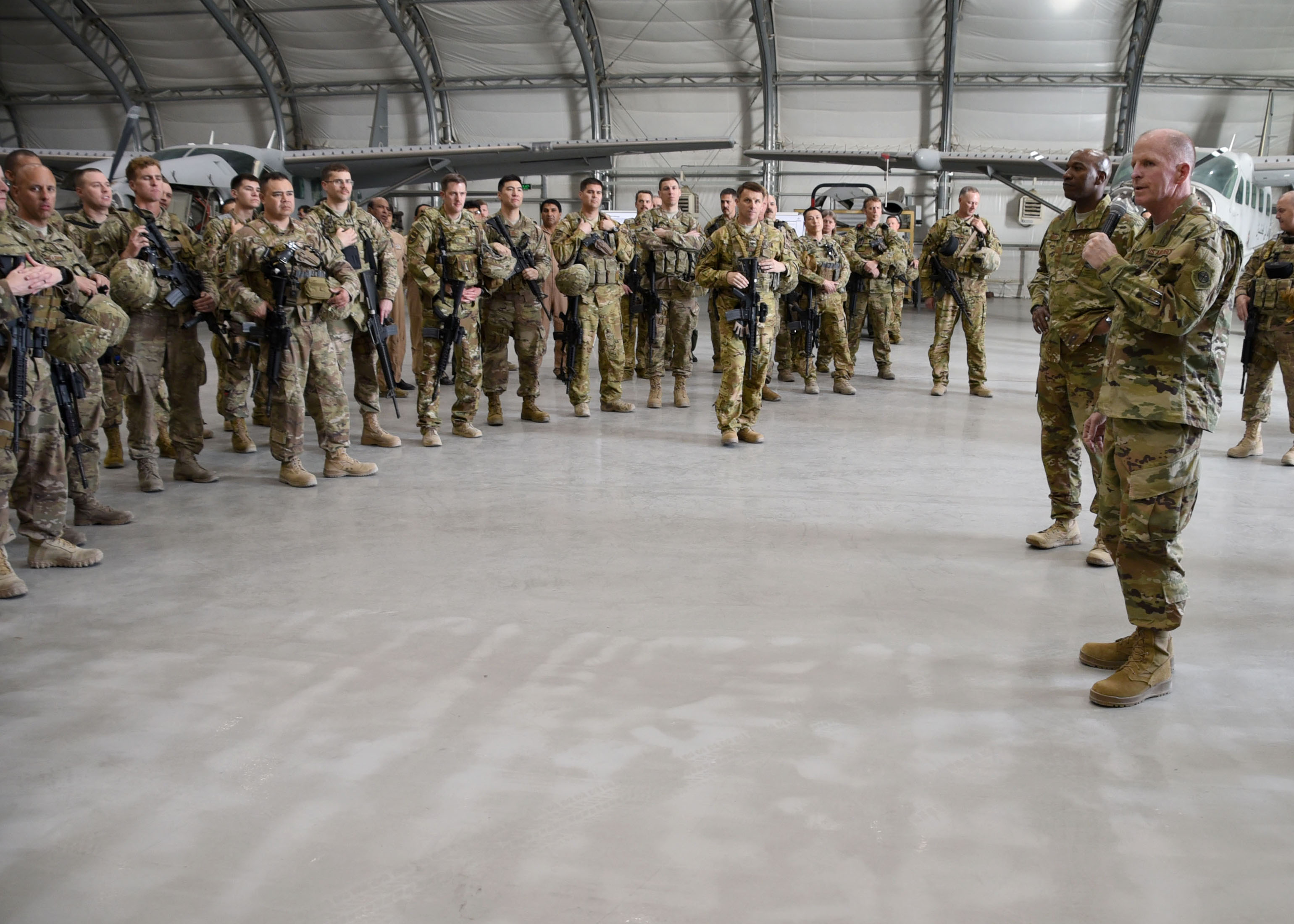 Wilson talks progress at TAAC-Air > U.S. Air Forces Central > News