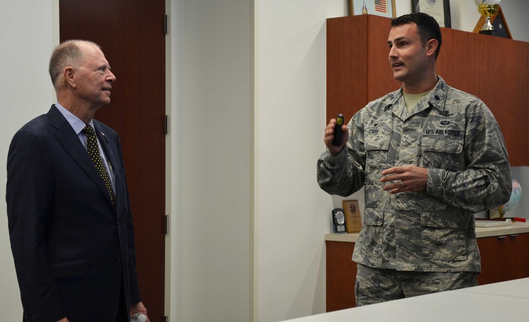 Member of Congress visits AFTAC