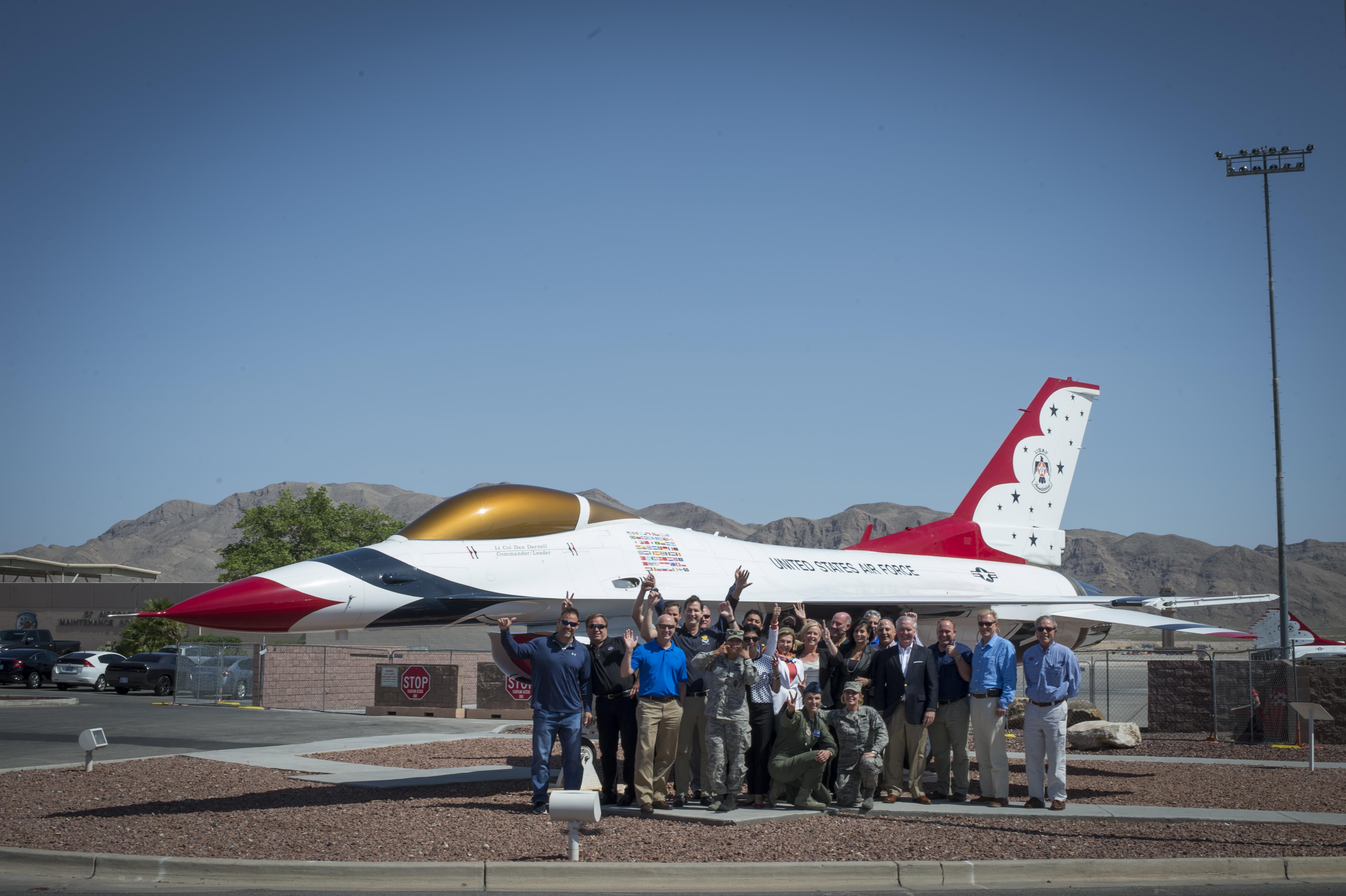Tampa Bay community leaders take two-day civic trip to Nellis AFB