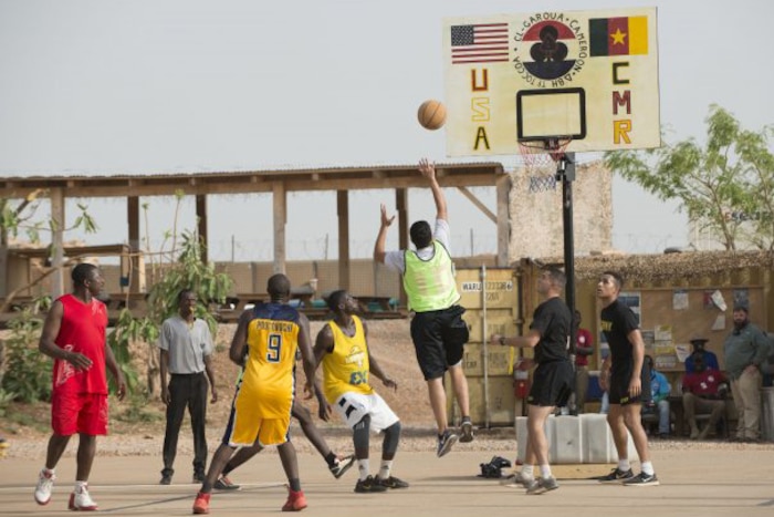 Basketball Diplomacy a Slam Dunk in Cameroon > Air University (AU ...