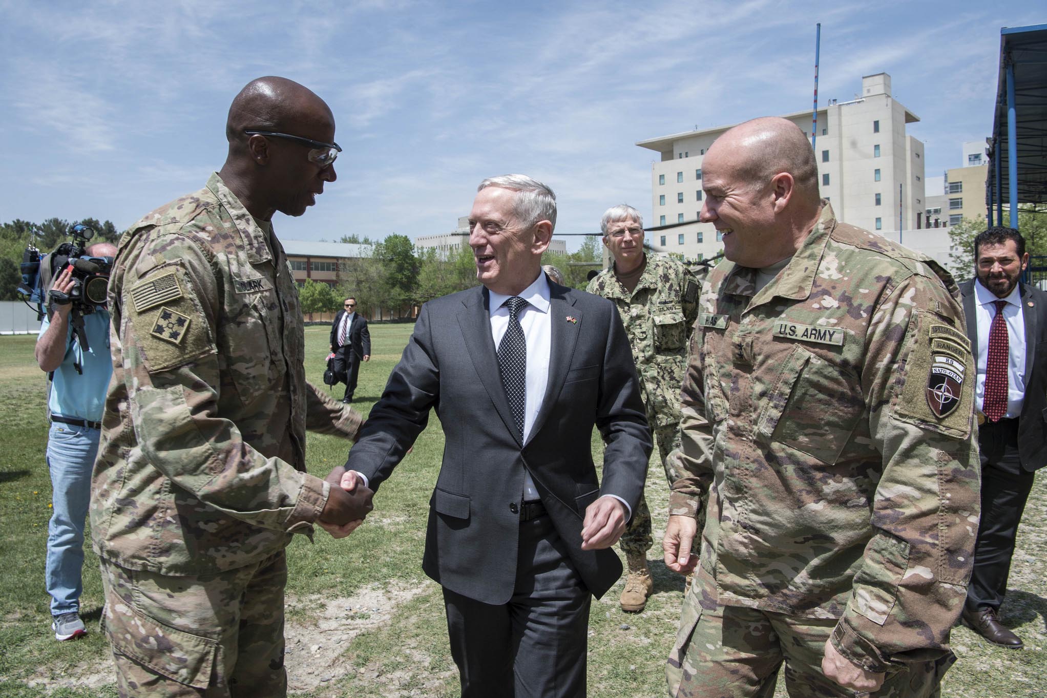 Mattis Handshake | U.S. Department of War
