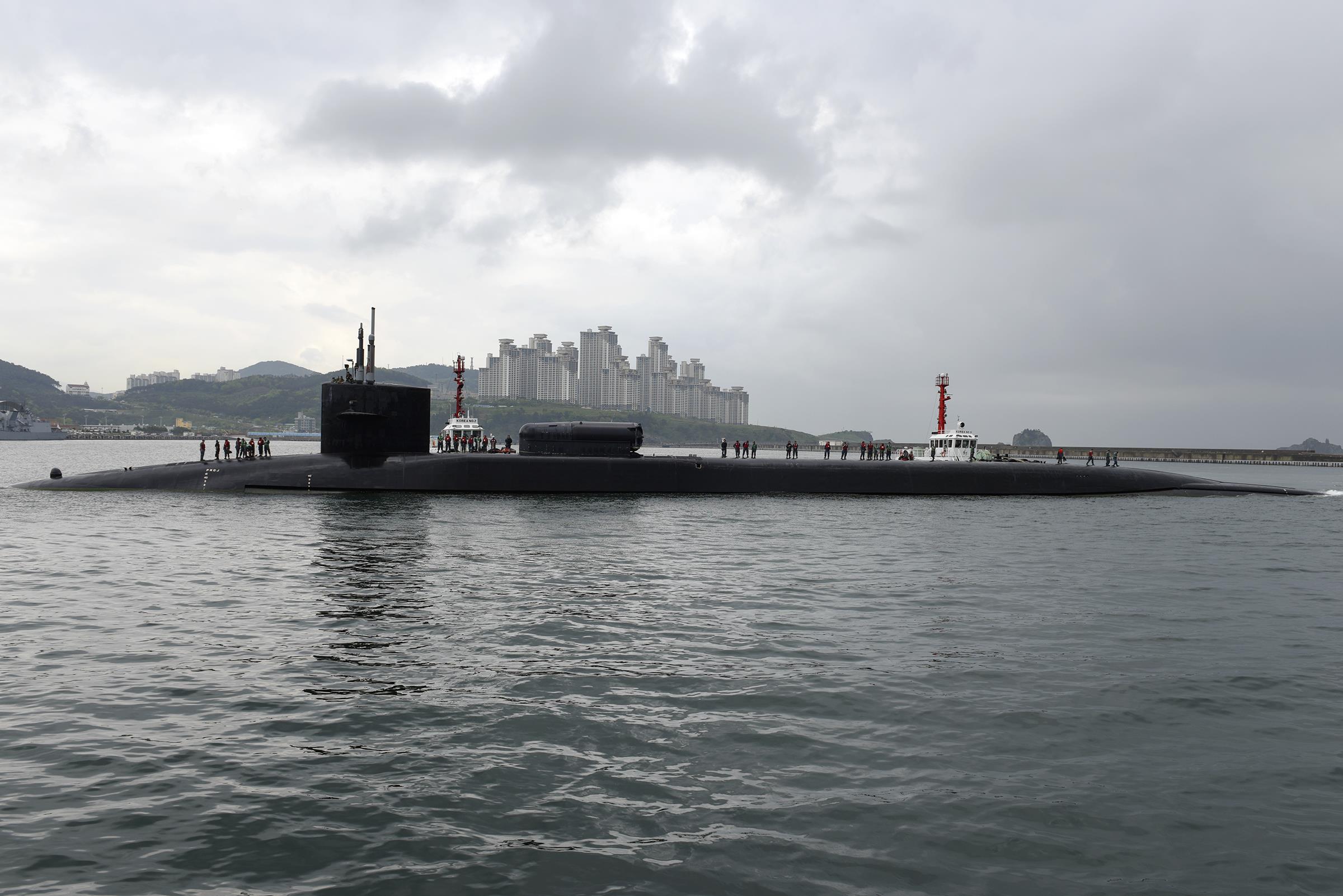 USS Michigan Visits Busan, Strengthens Partnership with ROK Navy ...