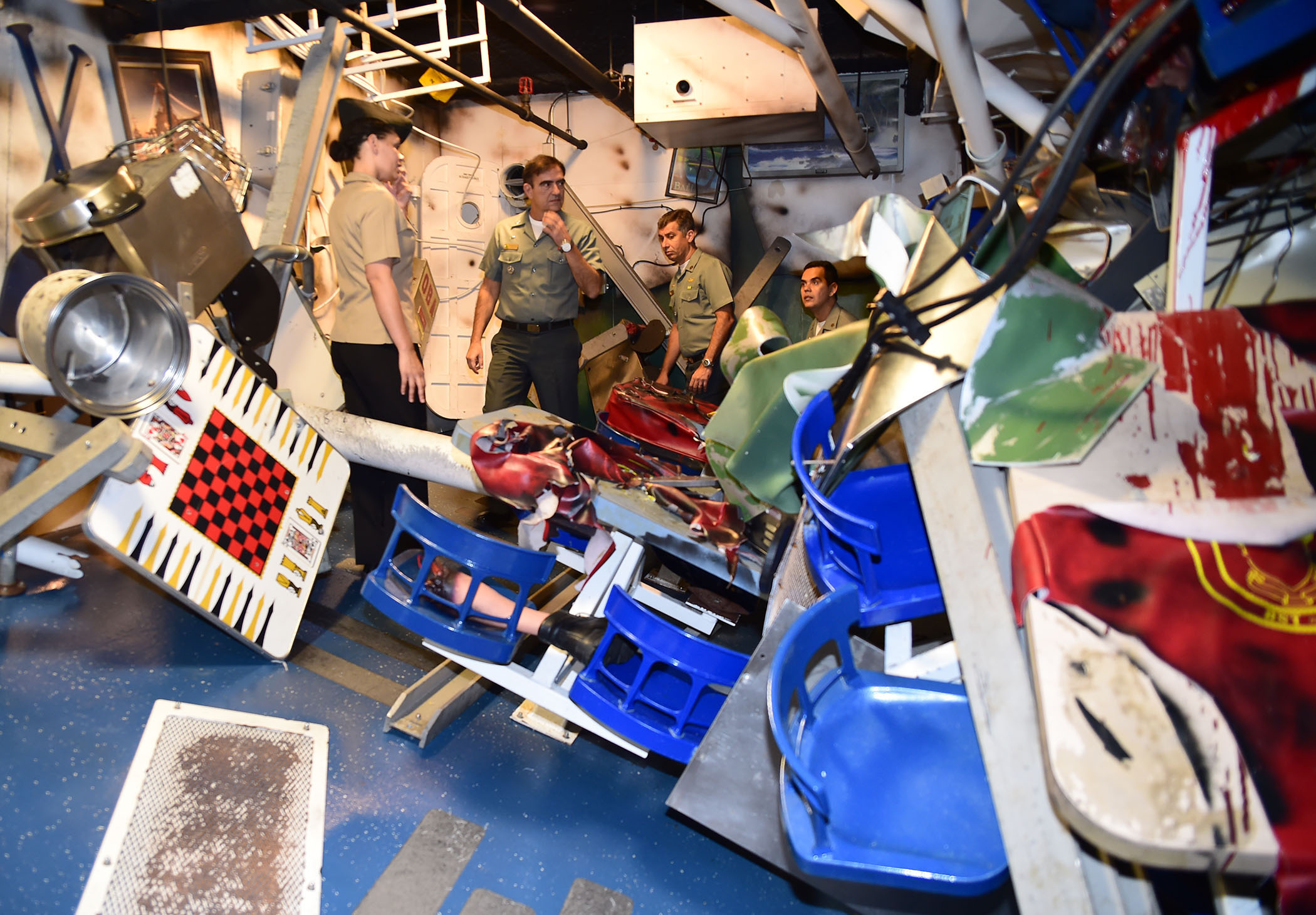 Brazil's Top Navy Training Officer Tours RTC > United States Navy ...