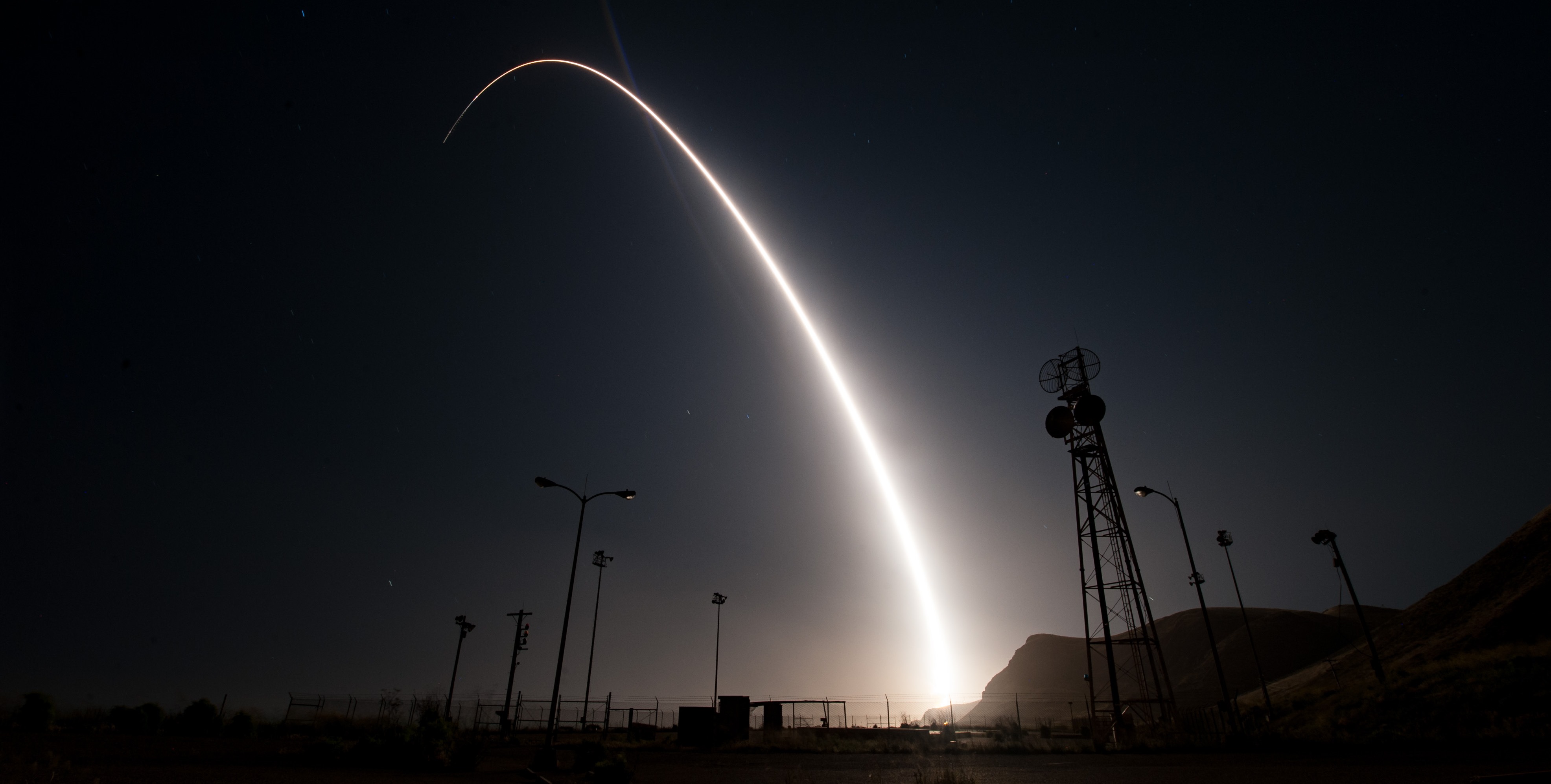 F.E. Warren launches unarmed Minuteman III ICBM from Vandenberg AFB