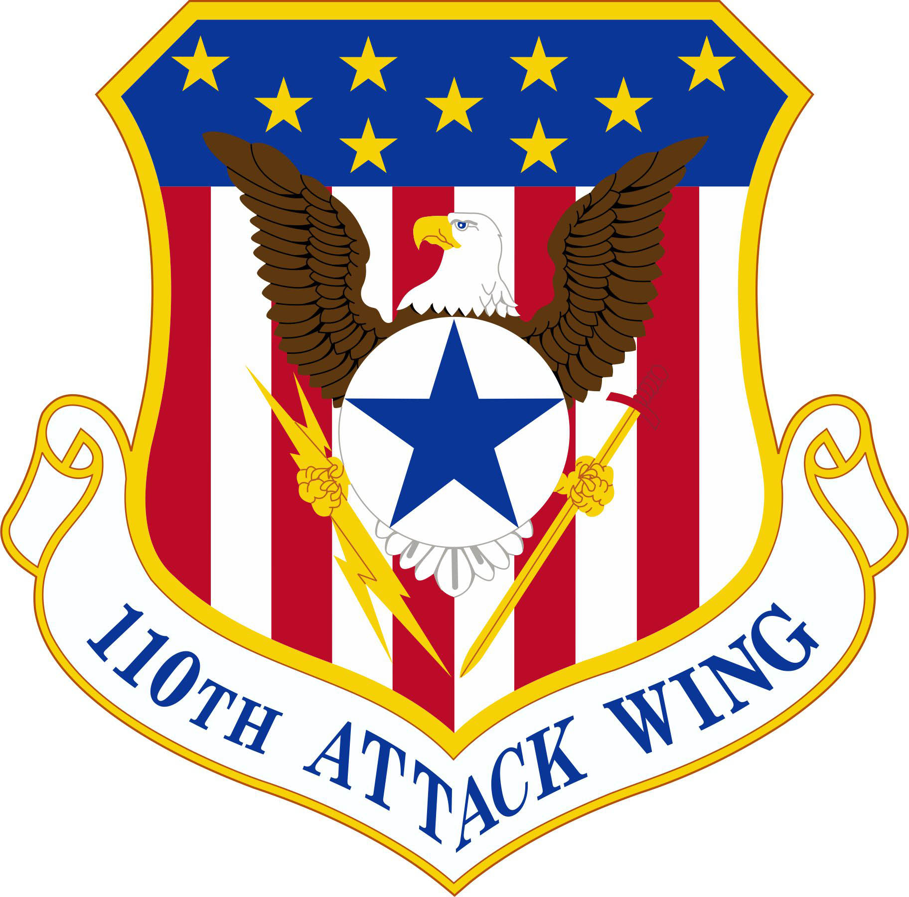 110th Attack Wing Patch