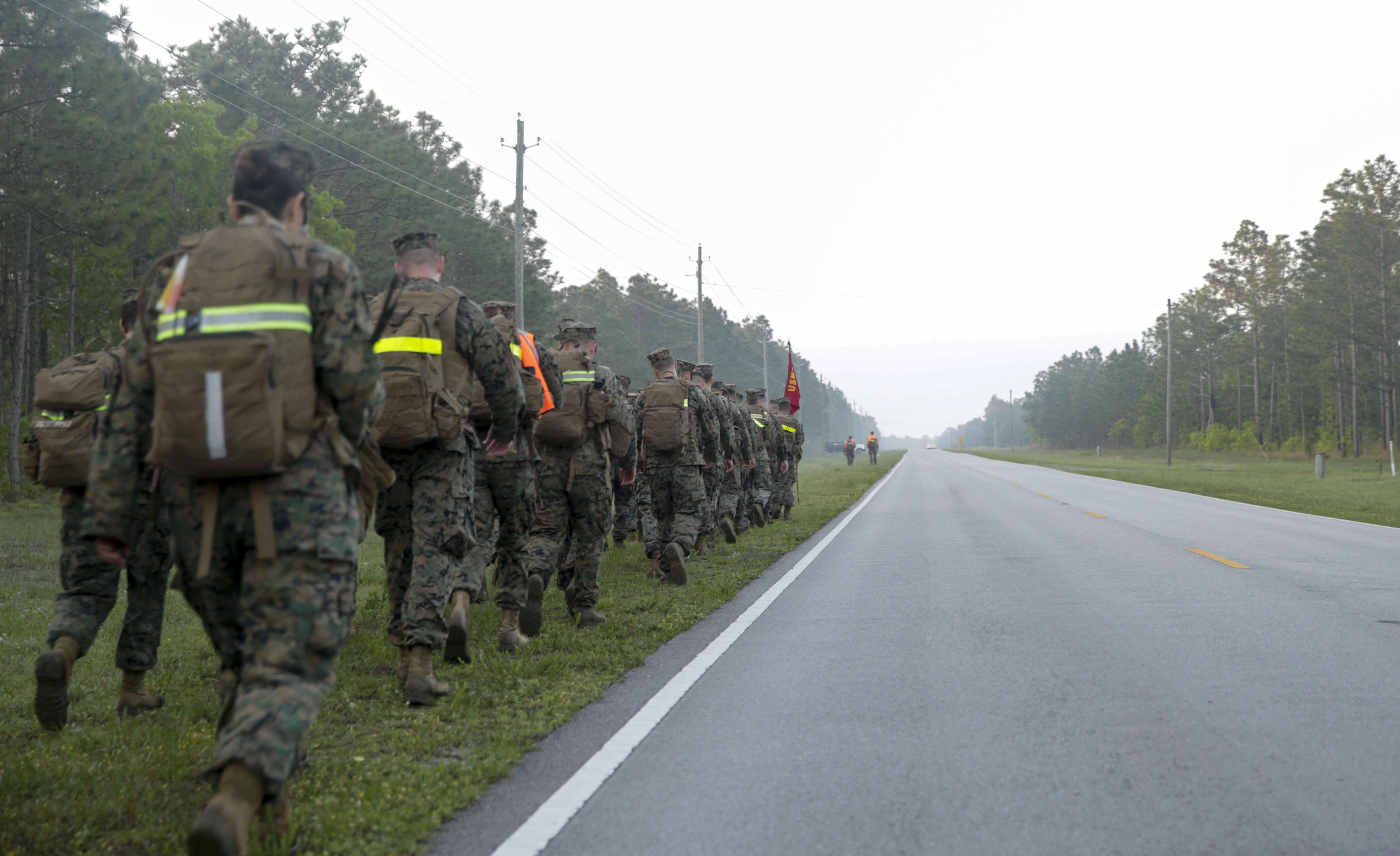 II MHG conducts hike to promote unit cohesion > II Marine Expeditionary ...
