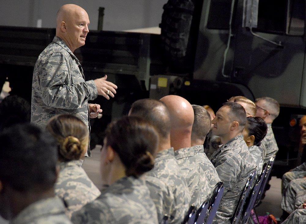 AFSPC commander impressed with units, community