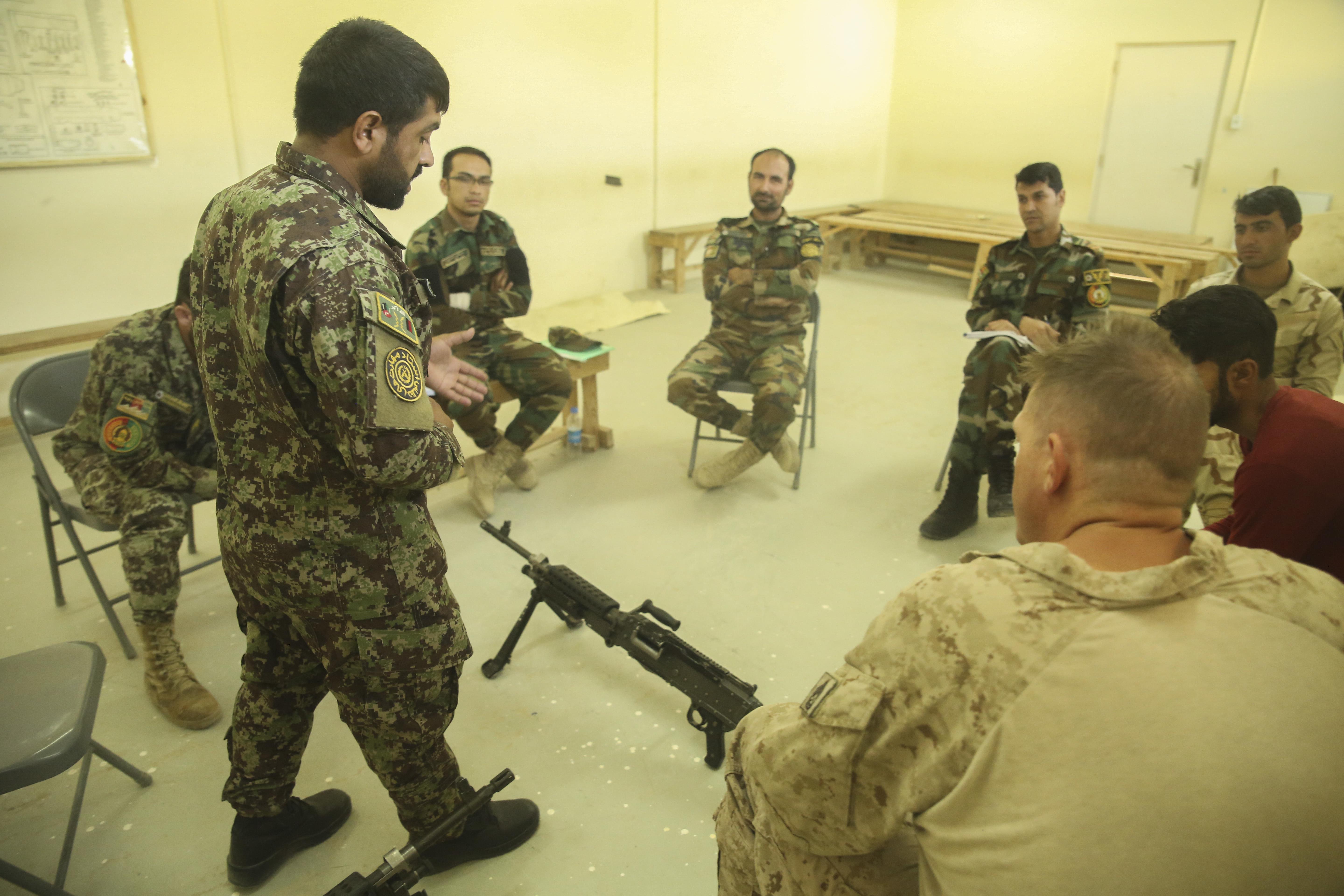 Marine advisors, ANA instructors work to improve training pipeline