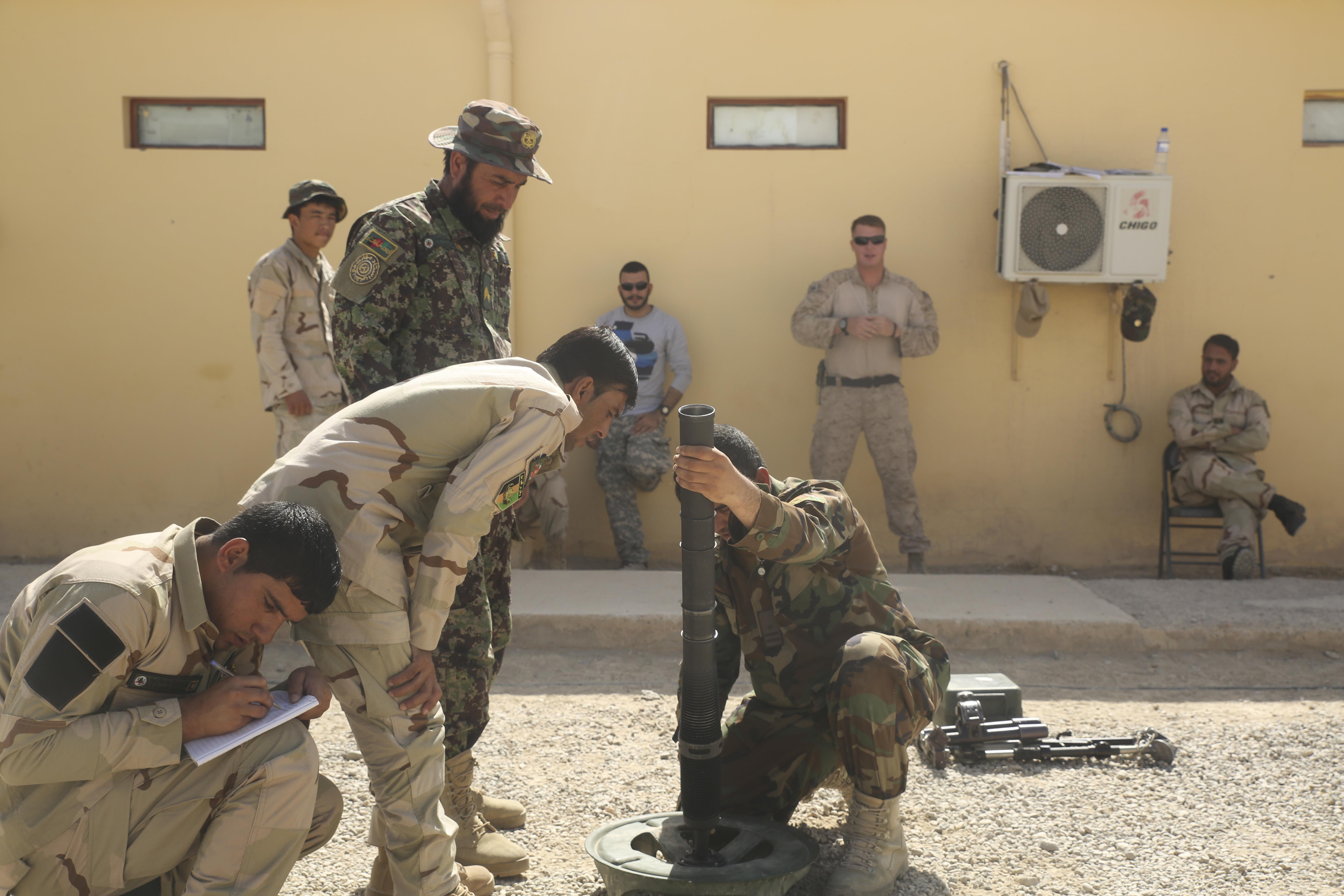 Marine advisors, ANA instructors work to improve training pipeline