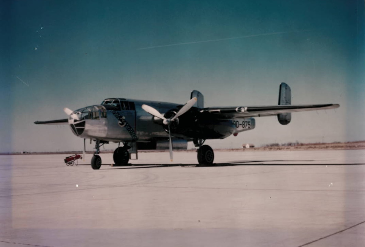 Maintainer of the B-25 visits his old plane > Goodfellow Air Force Base ...
