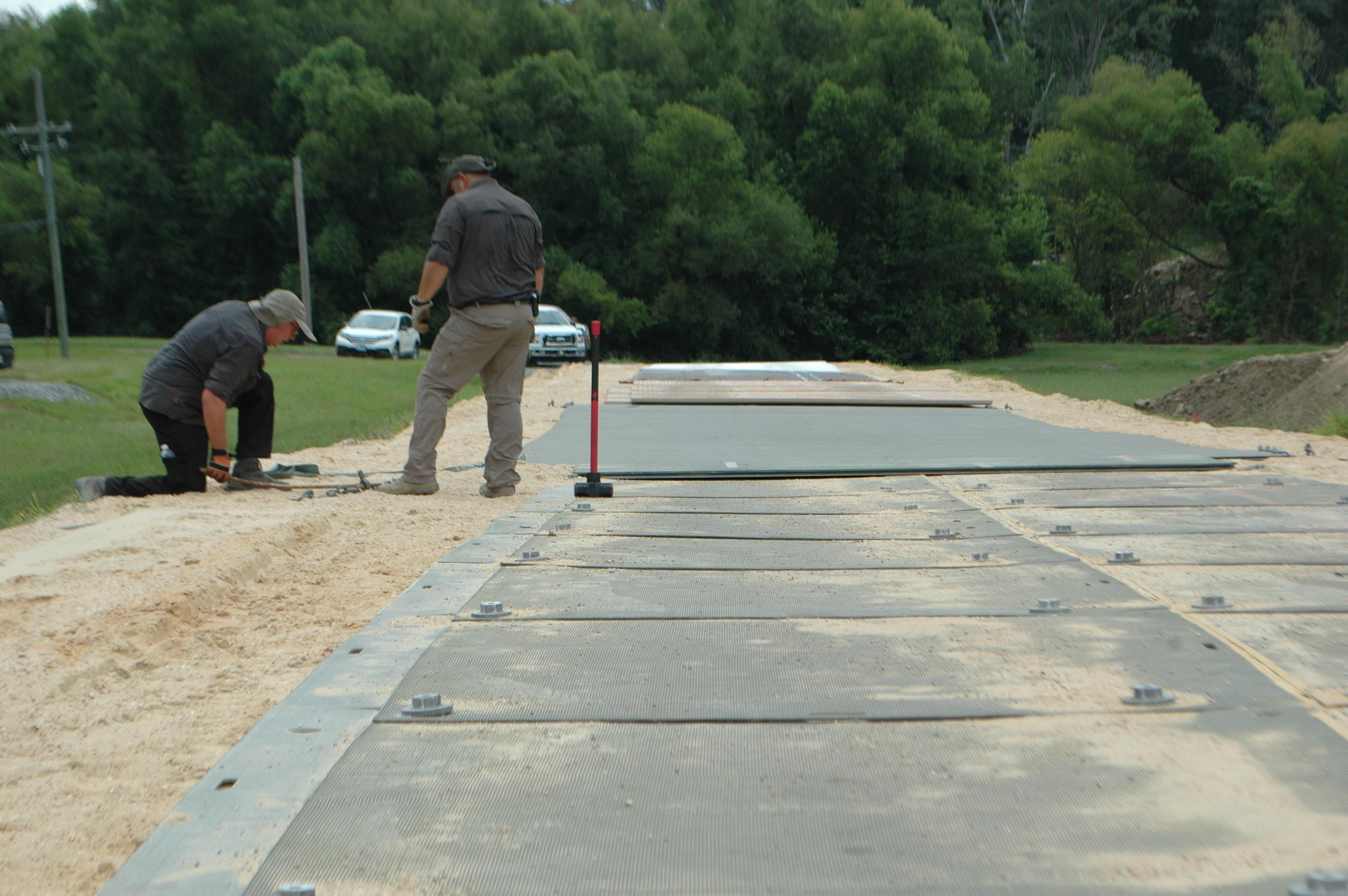 ERDC conducts water egress terrain surfacing demonstration