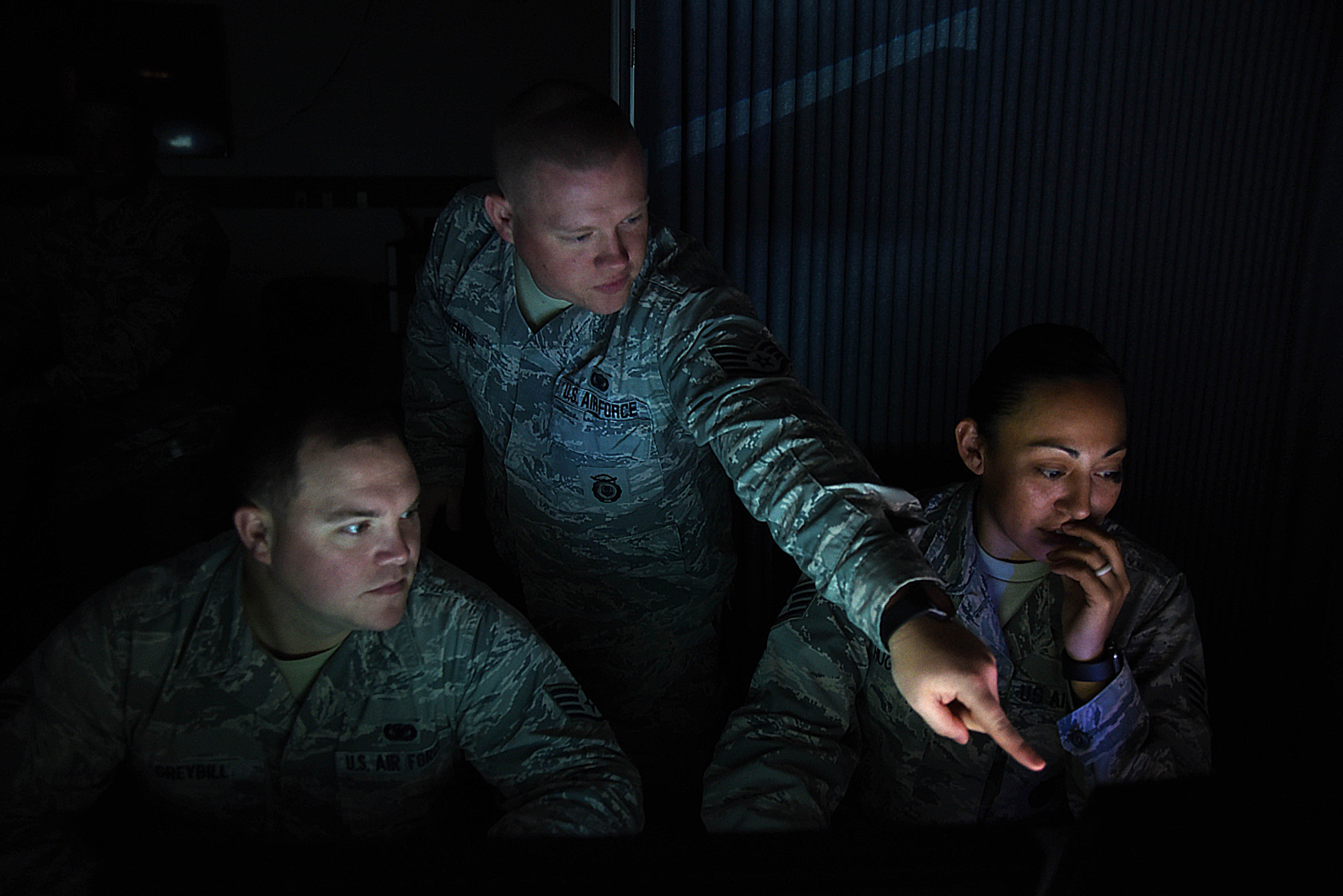 22nd SFS Milo Range training