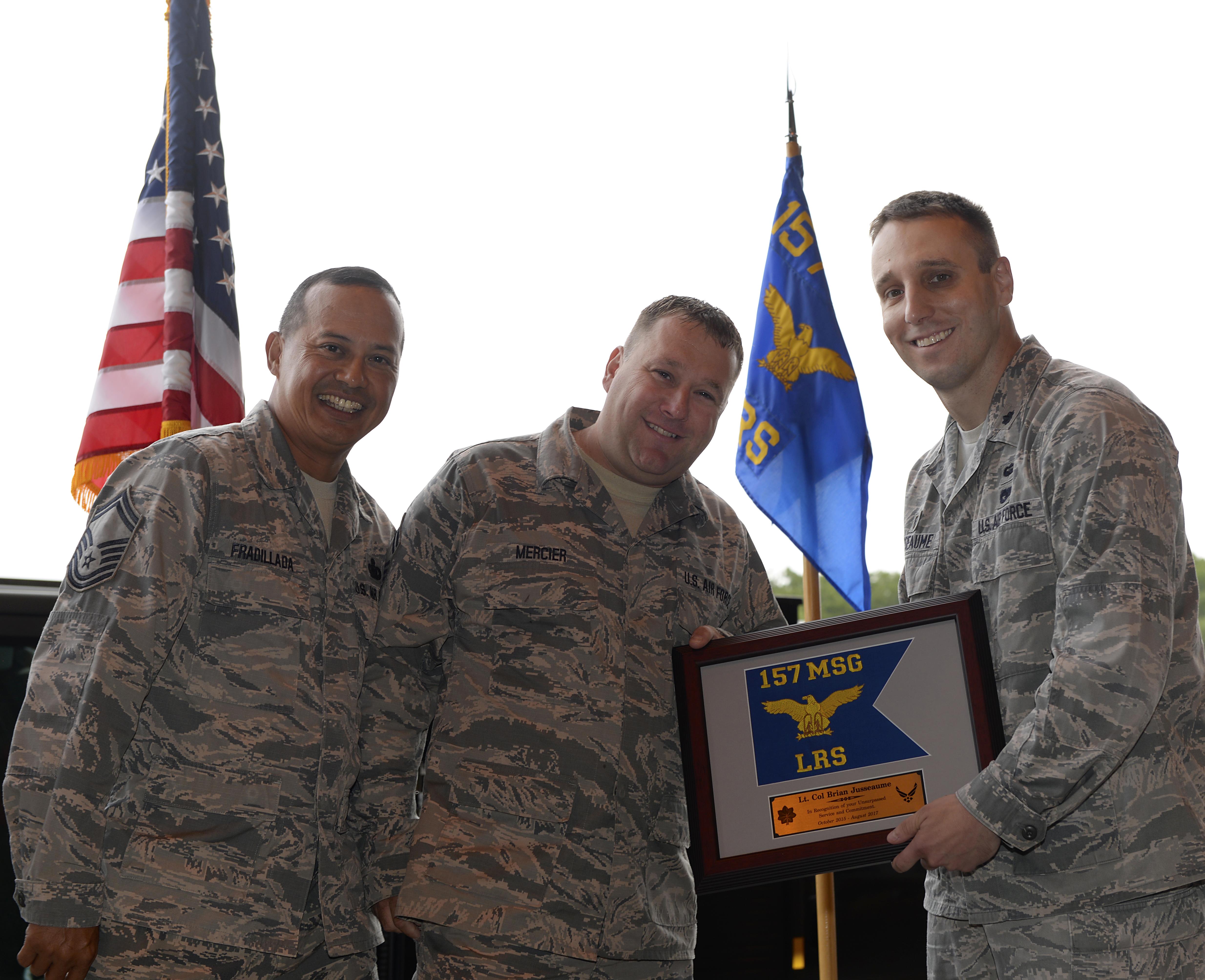 Lawrence takes command of 157th LRS > 157th Air Refueling Wing ...
