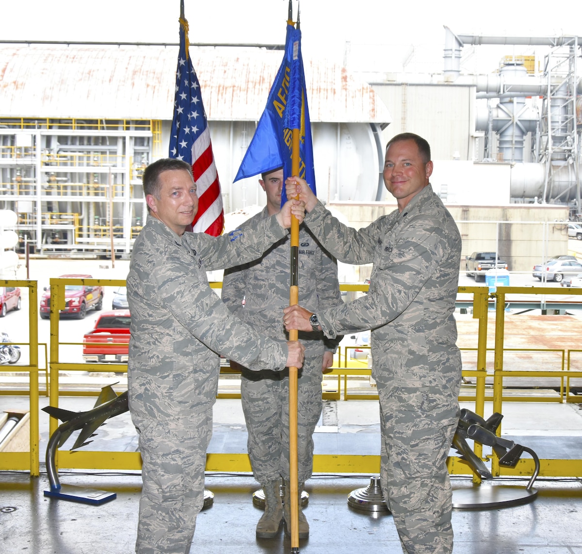Lt. Col. Hoffman becomes director of the Flight Systems Combined Test ...