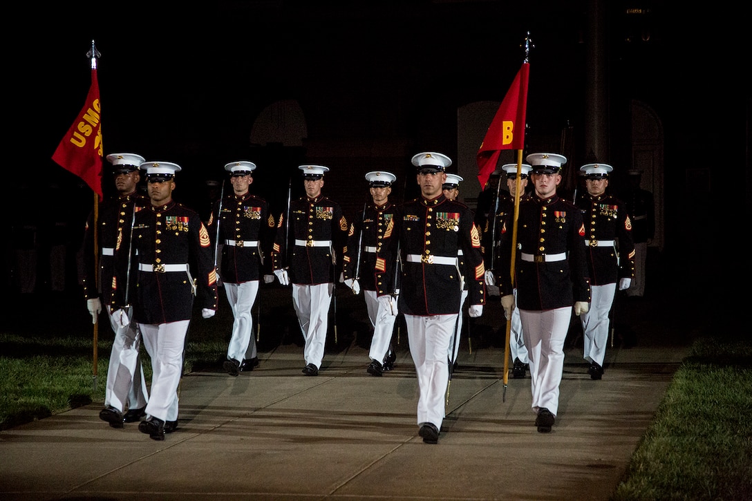 Staff Noncommissioned Officer Evening Parade 08.04.2017