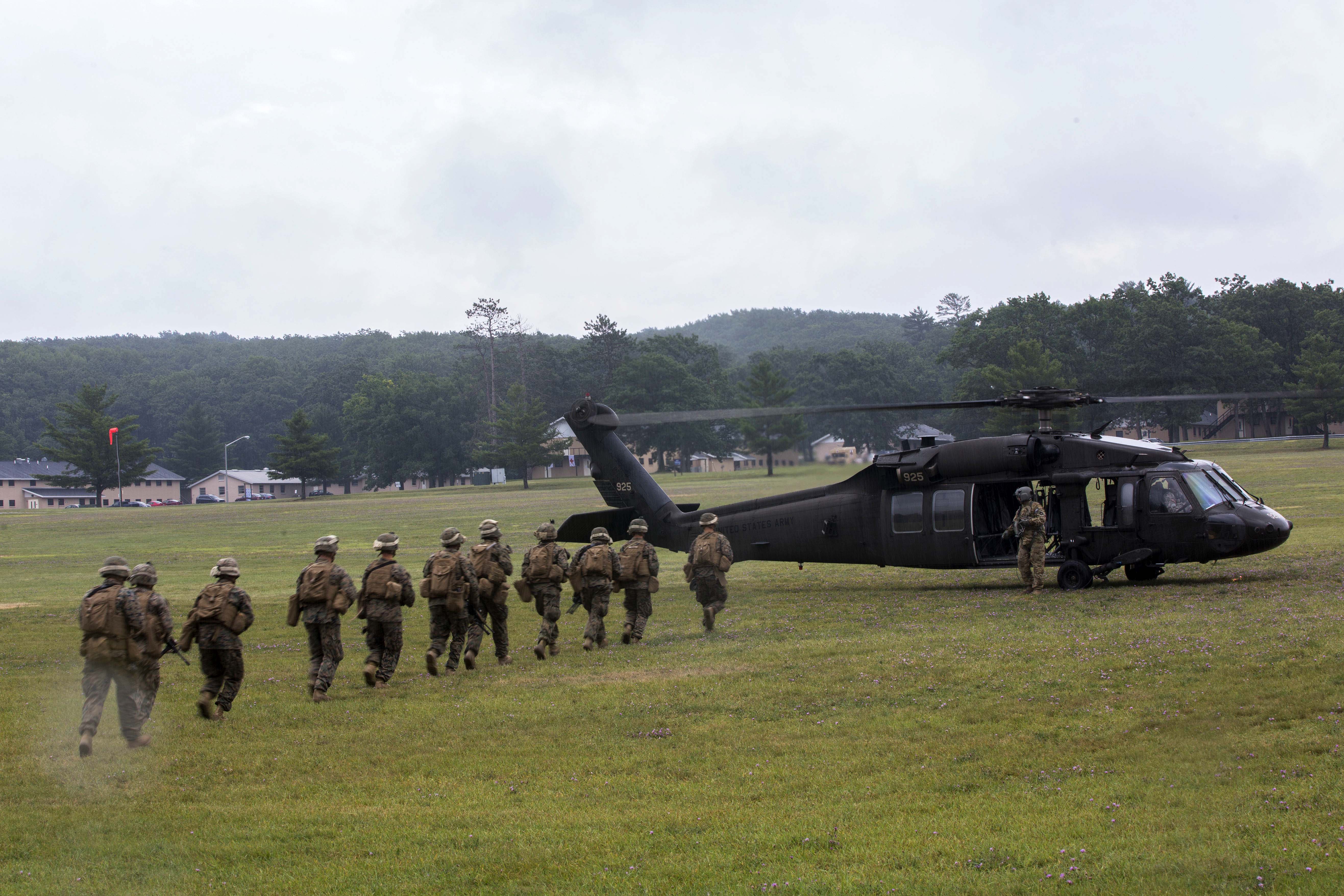 Boarding a Black Hawk | U.S. Department of War
