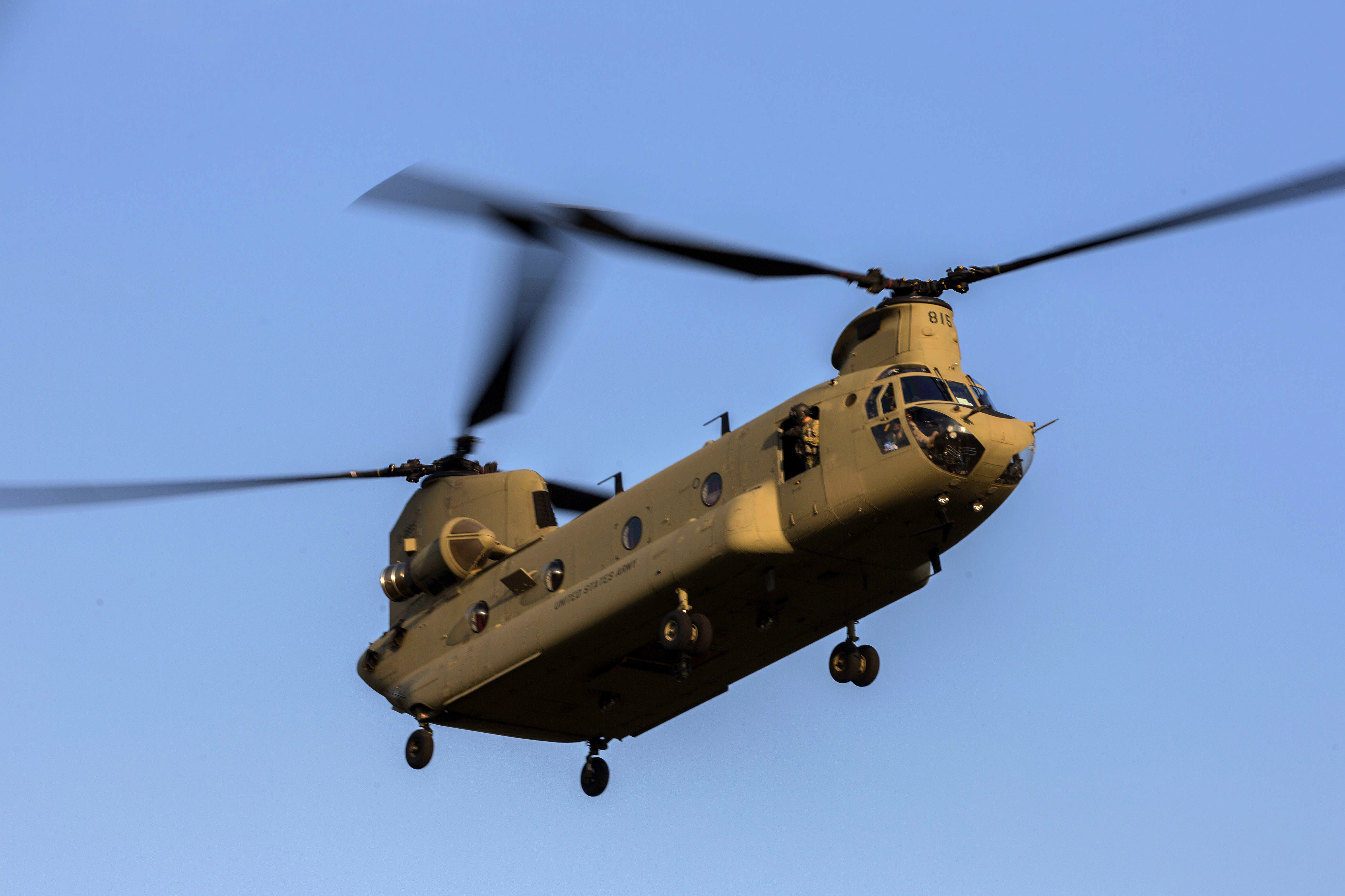 Hovering Chinook