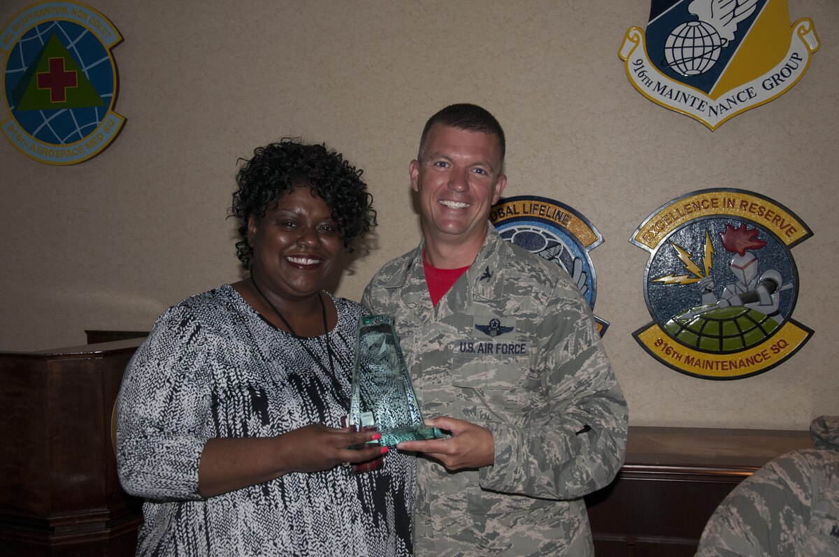 Award winners recognized during CC call > 916th Air Refueling Wing ...