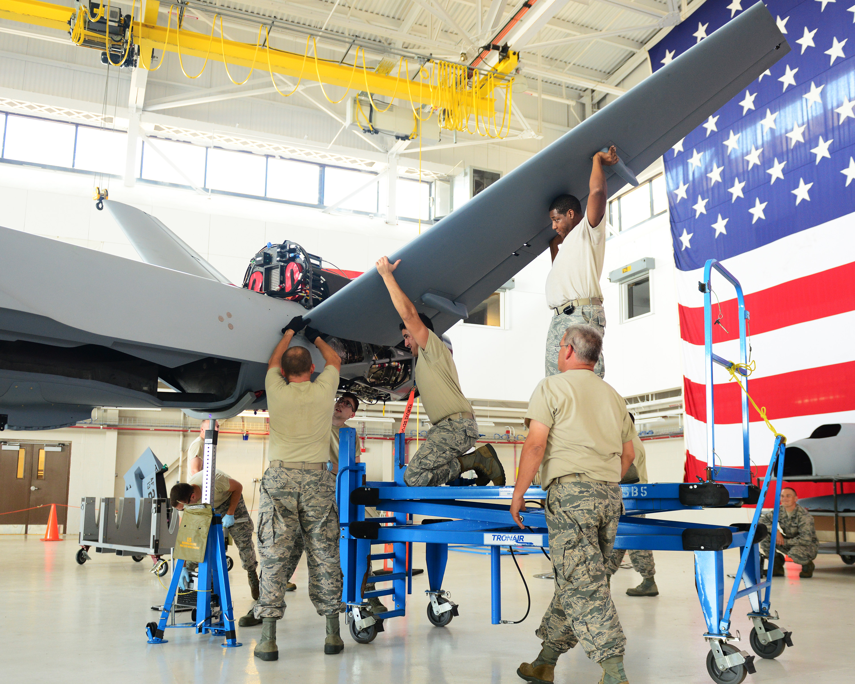 Reaper lands at Ellington > 147th Attack Wing > Article Display