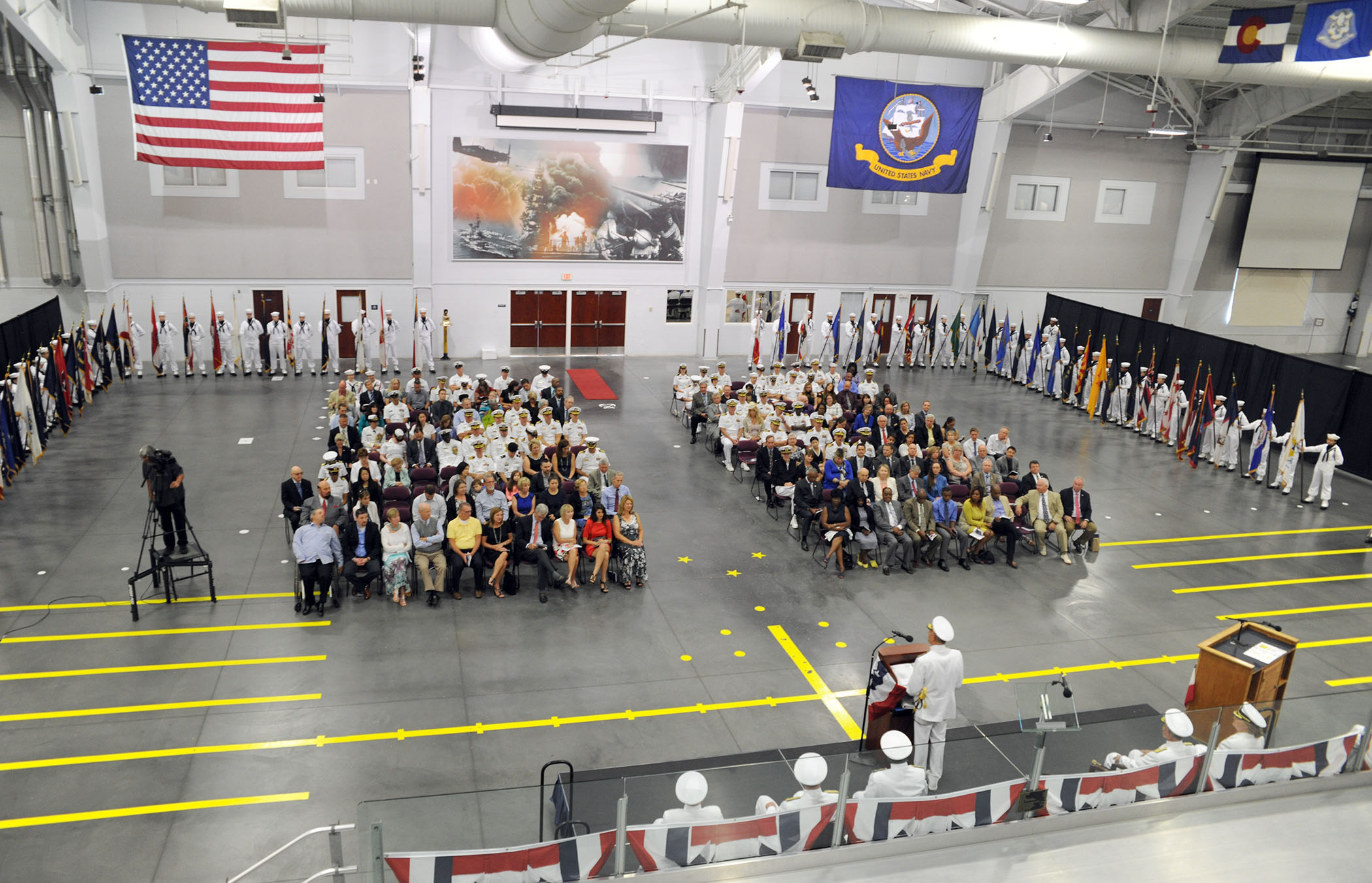 Rear Admiral Bernacchi Assumes Command of Naval Service Training ...