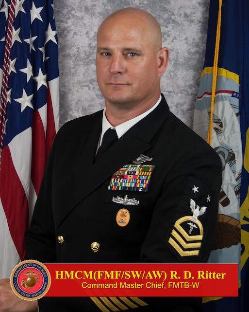 Master Chief Reese D. Ritter > Training Command > Biography