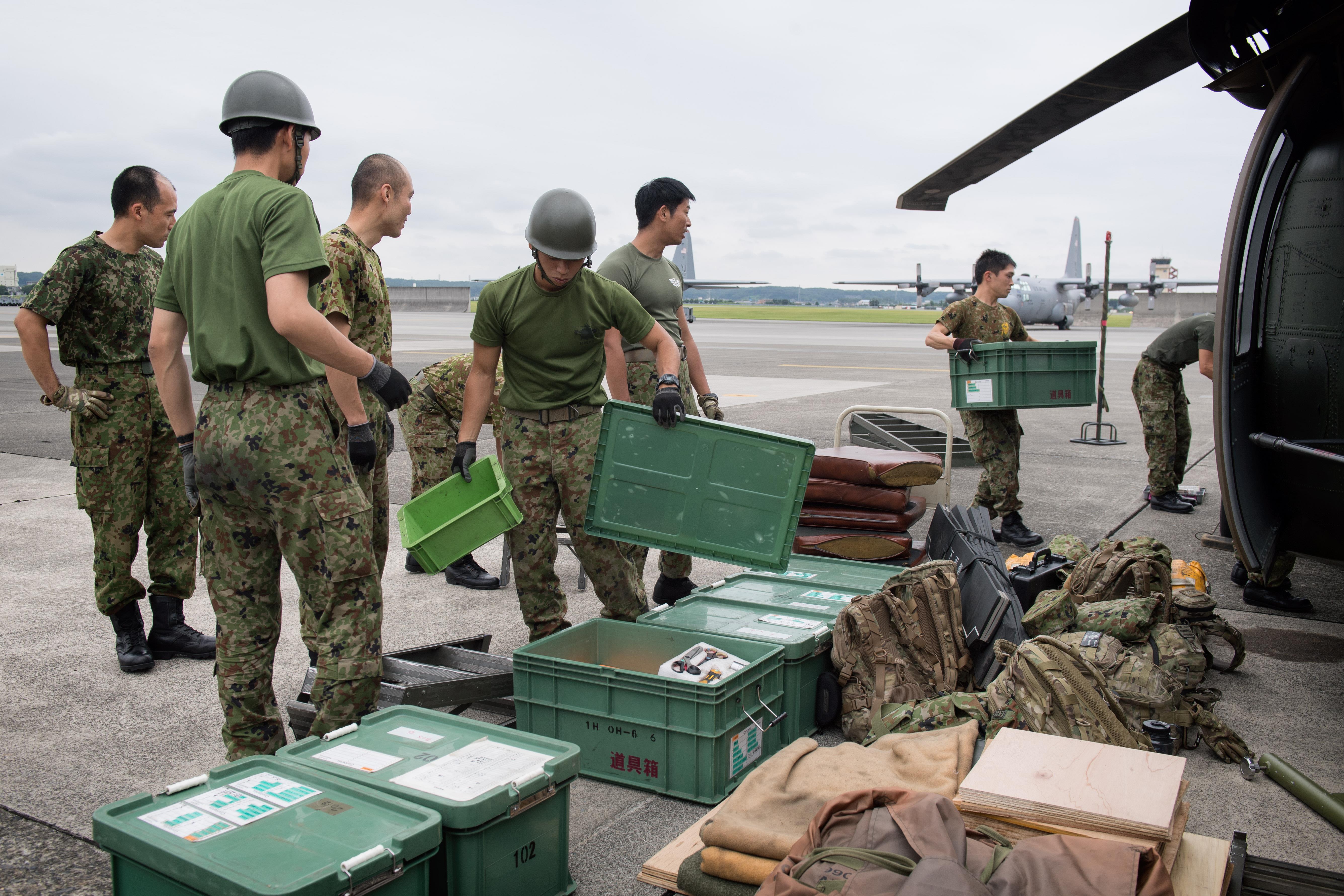 JGSDF, USAF participate in load engagement