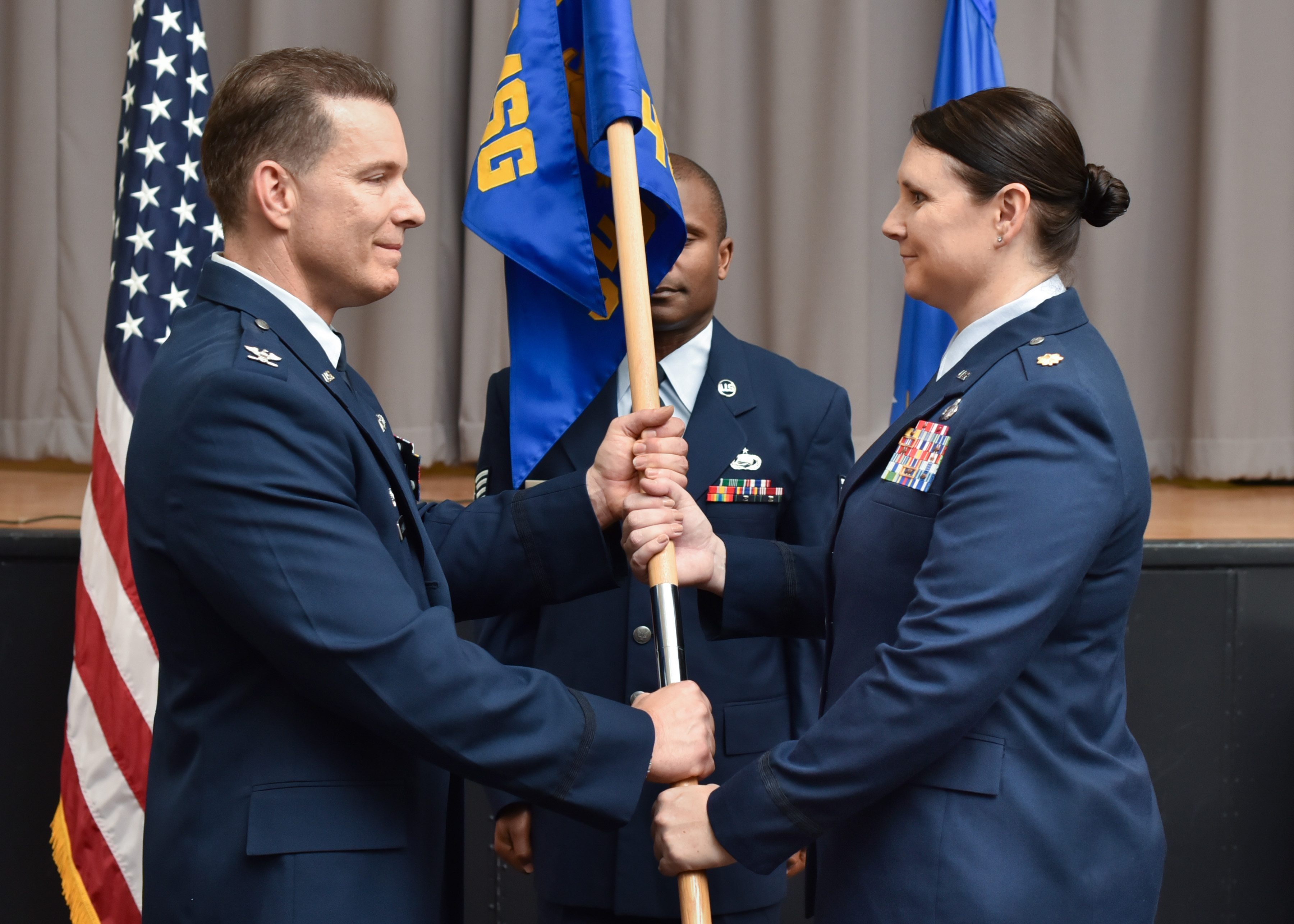 349 FSS welcomes new commander