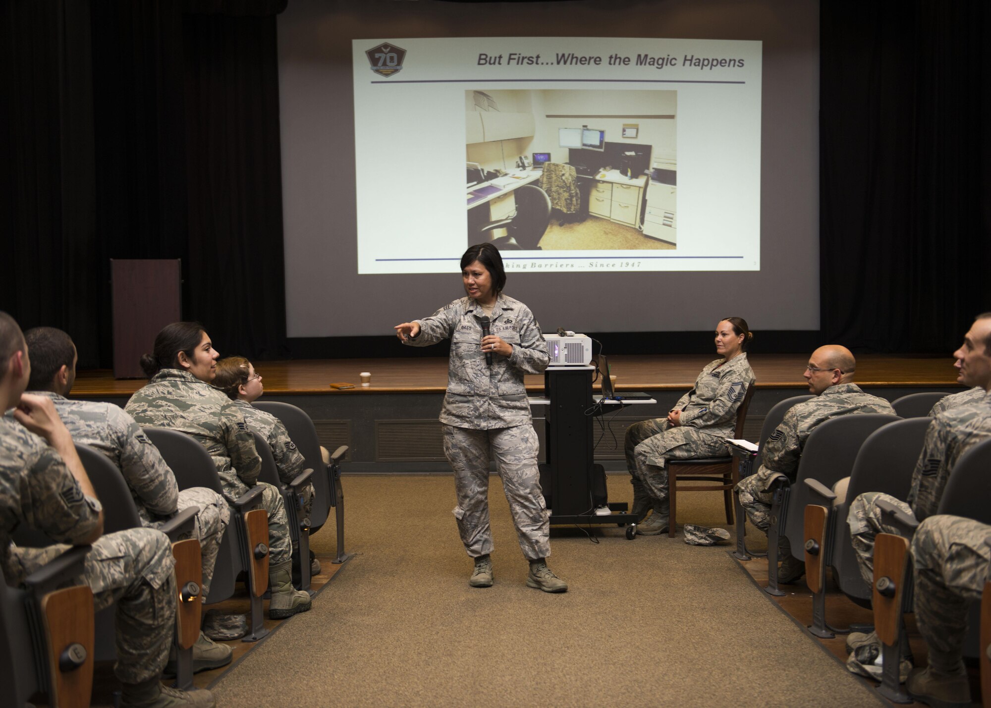 Chief talks new enlisted professional military education > Dyess Air ...